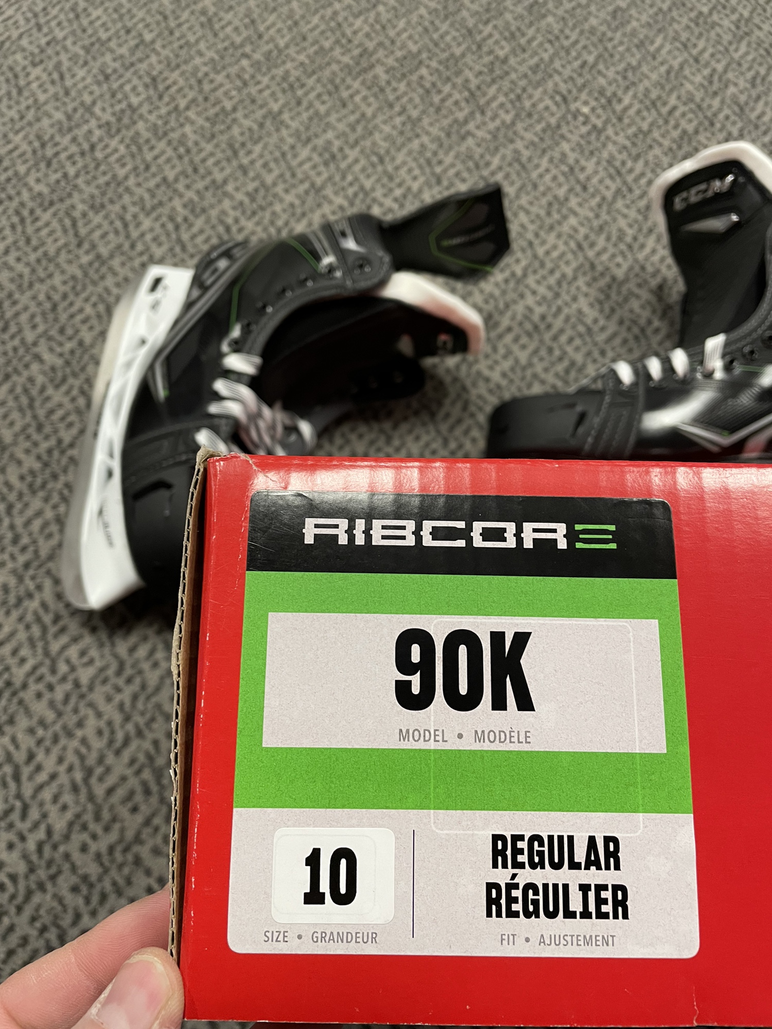 CCM Ribcore 90K size 8 regular width skate | SidelineSwap