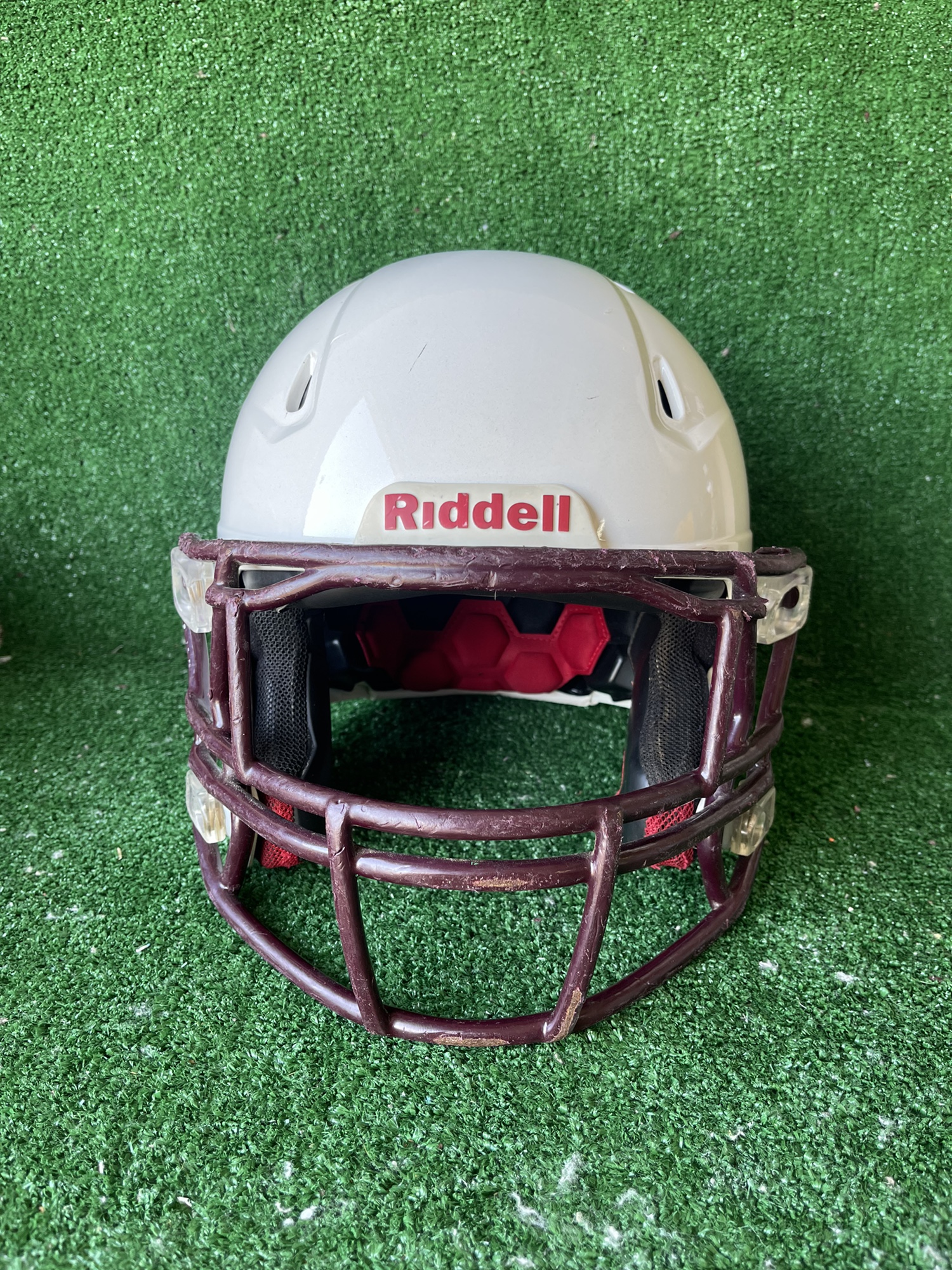 Adult Large - Riddell 360 Football Helmet - White | SidelineSwap