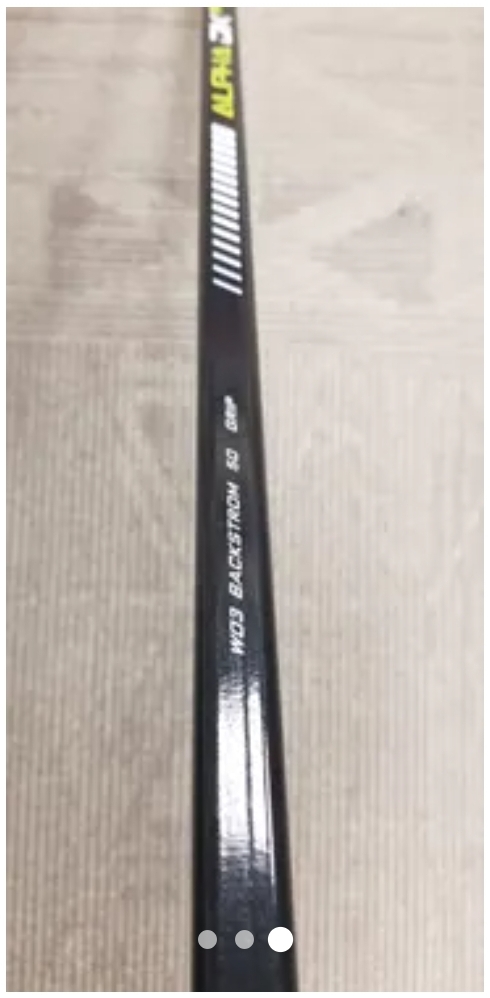 2 New Junior Warrior Left Handed Alpha DX Pro Hockey Stick W03 ...