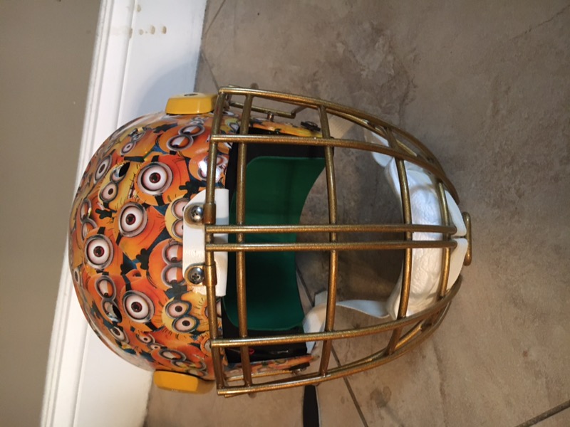 Senior Cooper Sk2000 Goalie Mask with composite front Pro Stock ...