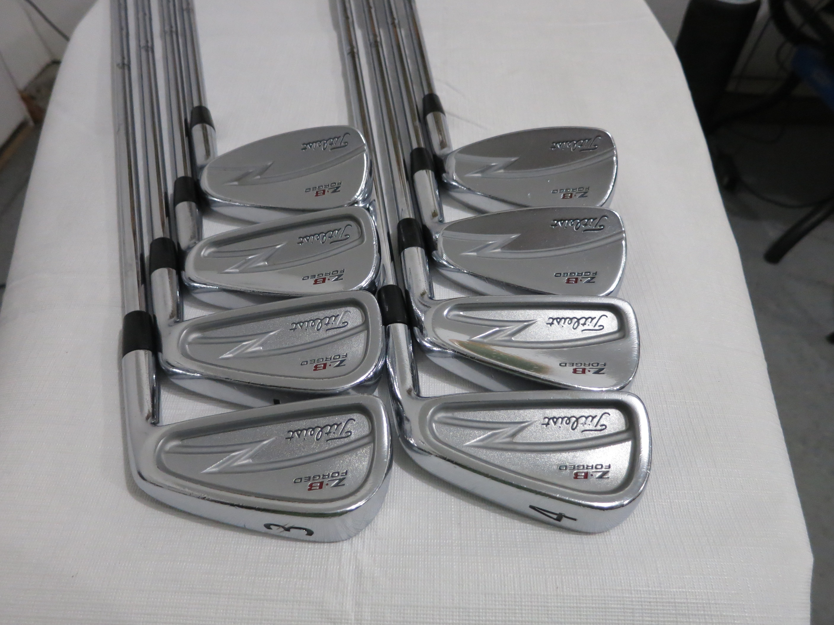 Titleist ZB Forged Iron Set - 3-PW - Dynamic Gold S300 Stiff Steel | SidelineSwap
