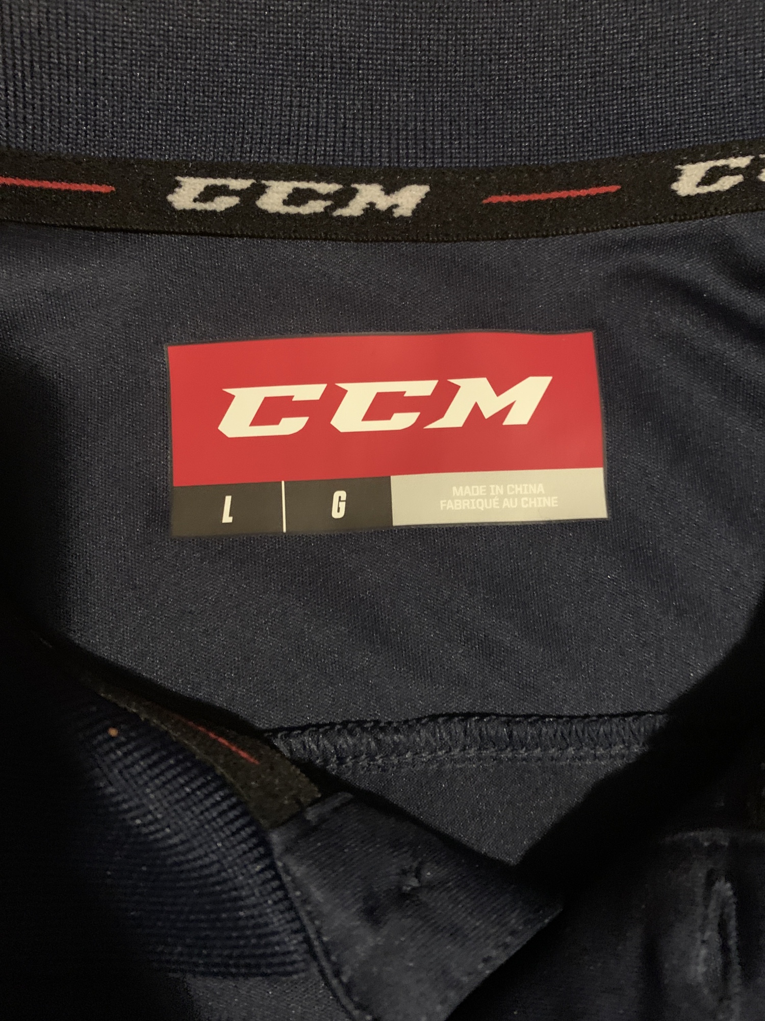 New CCM Golf Polo Wolfpack | SidelineSwap