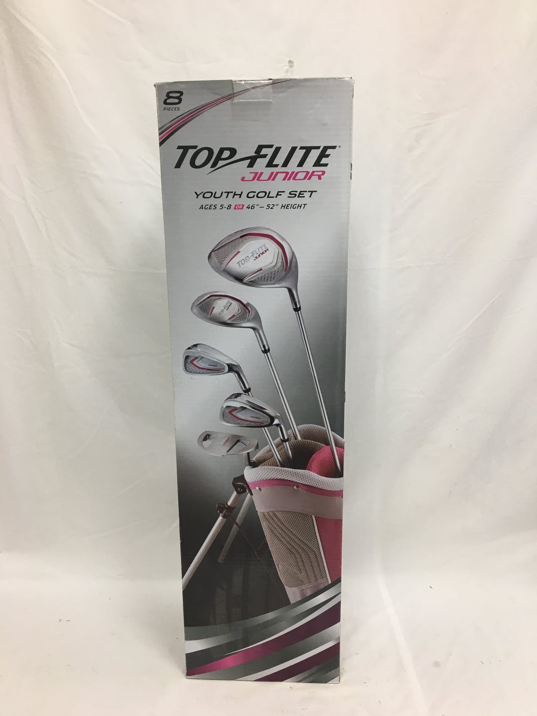 New Top Flite Junior 5-8 6 Piece Junior Flex Graphite Shaft Junior Club ...