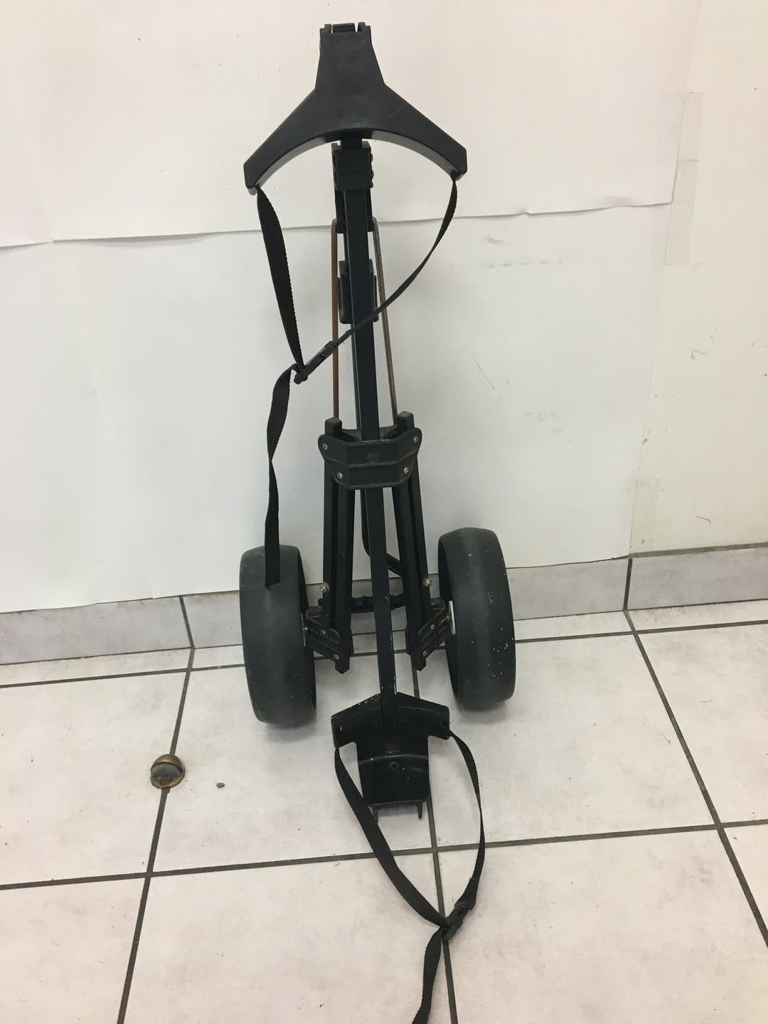 Used 2 Wheel Pull Cart 2 Wheel Aluminum Golf Carts | SidelineSwap