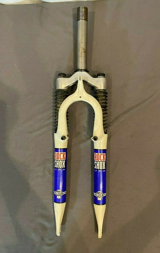 Vintage Rockshox Indy C Rim Brake 26" QR Suspension Fork 165mm 1-1/8 ...