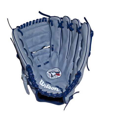 Wilson A450 Blue Jays Baseball 12” Toronto Blue Jays Retro Ball Glove ...