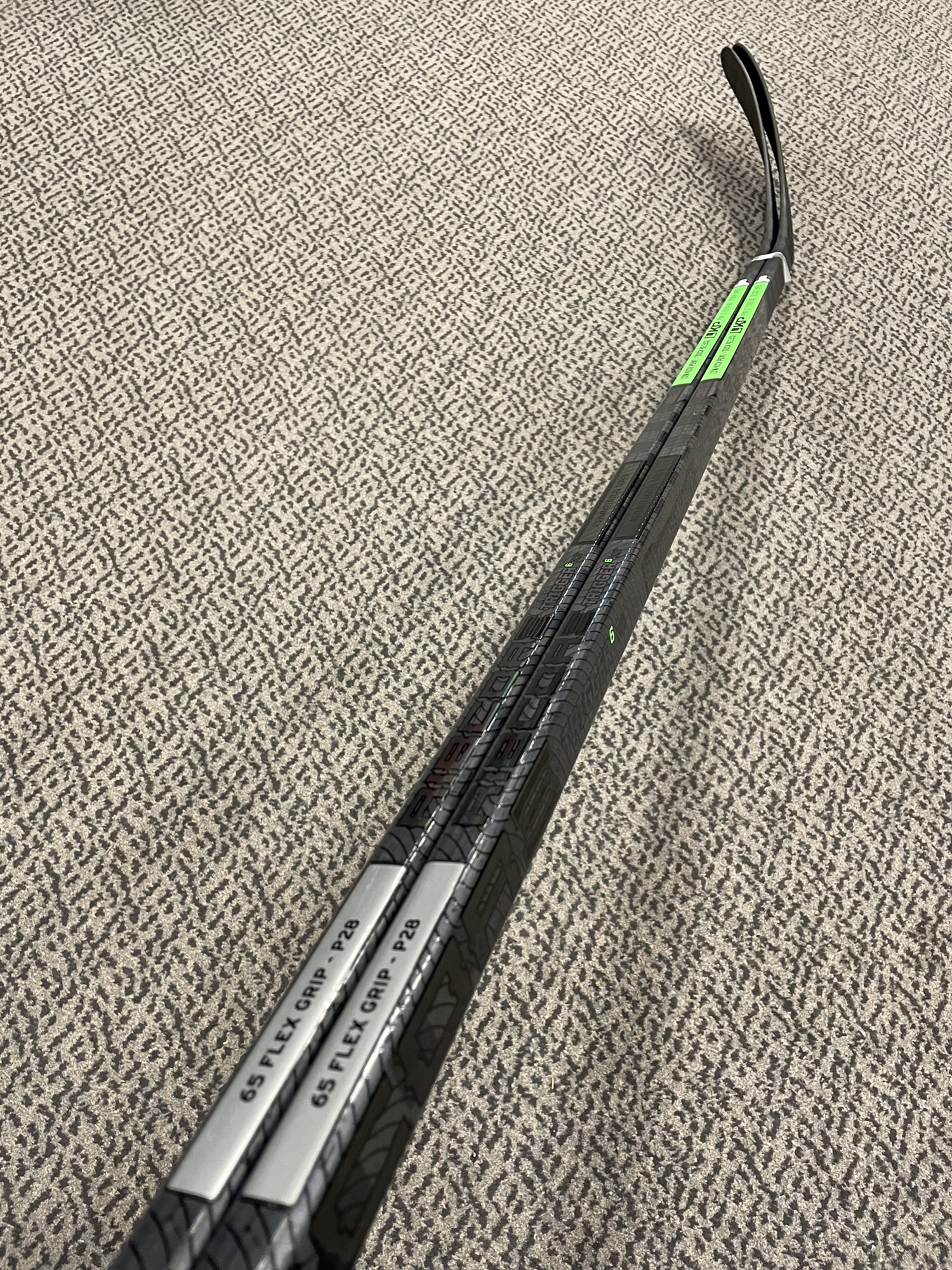 CCM 2-PACK Ribcore Trigger 6 Pro 65 flex P28 curve right hand sticks ...