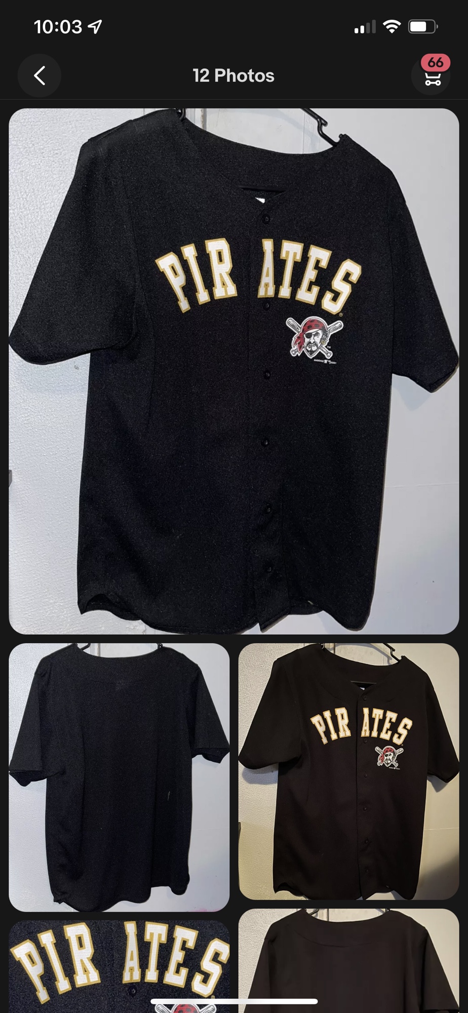 MLB Baseball Genuine Merchandise MMS HAG Pittsburgh Pirates Jersey ...
