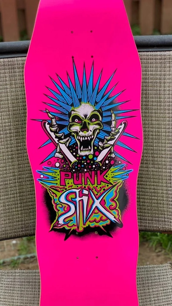 New Punk stix mad scientist skateboard deck | SidelineSwap