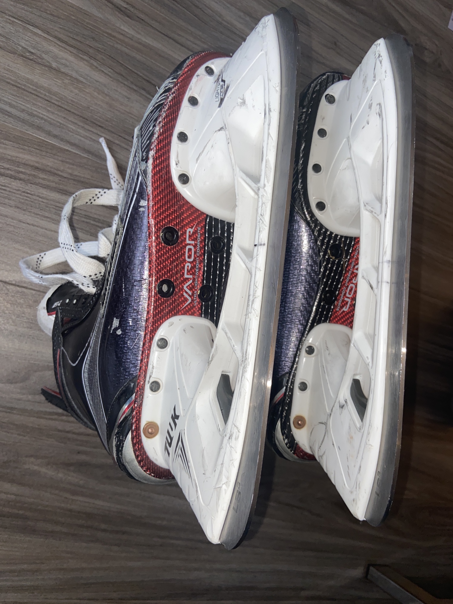 Bauer Vapor 1x Pro Stock Men’s Hockey Skate Reinforced Tongue ...