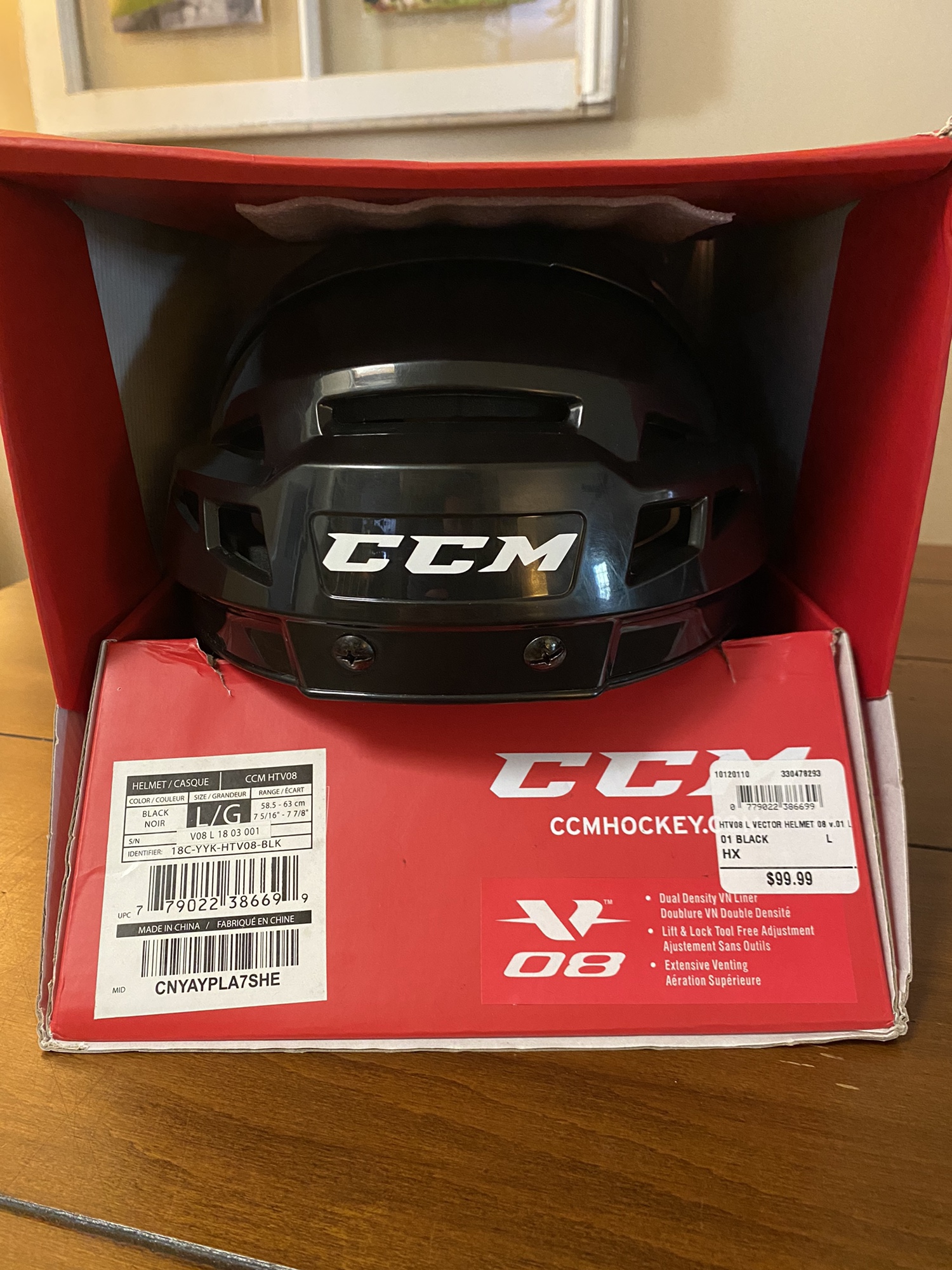 CCM Vector V08 Helmet Large | SidelineSwap