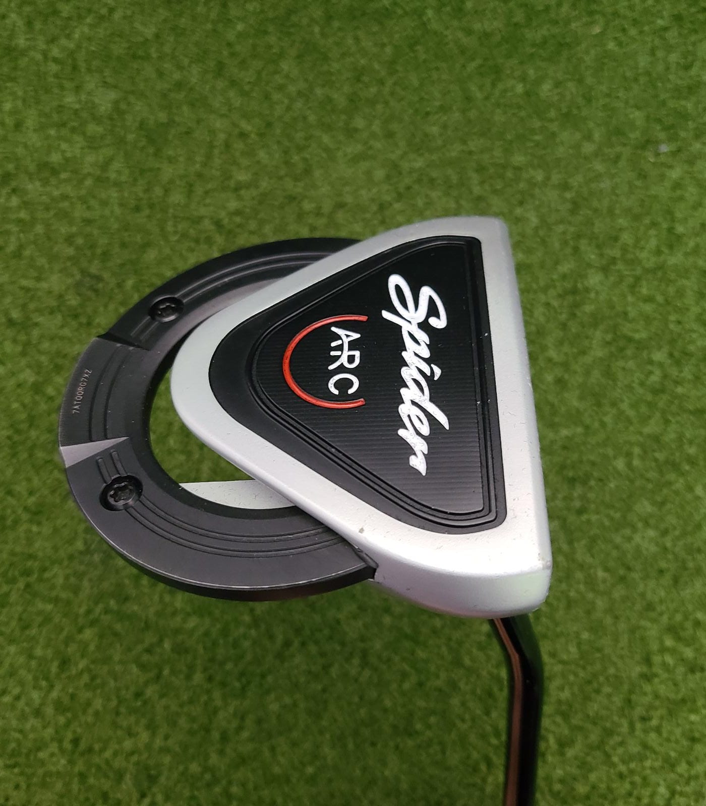 TaylorMade Spider ARC Silver Putter, RH+HC, 33.5" Super Stroke Grip ...