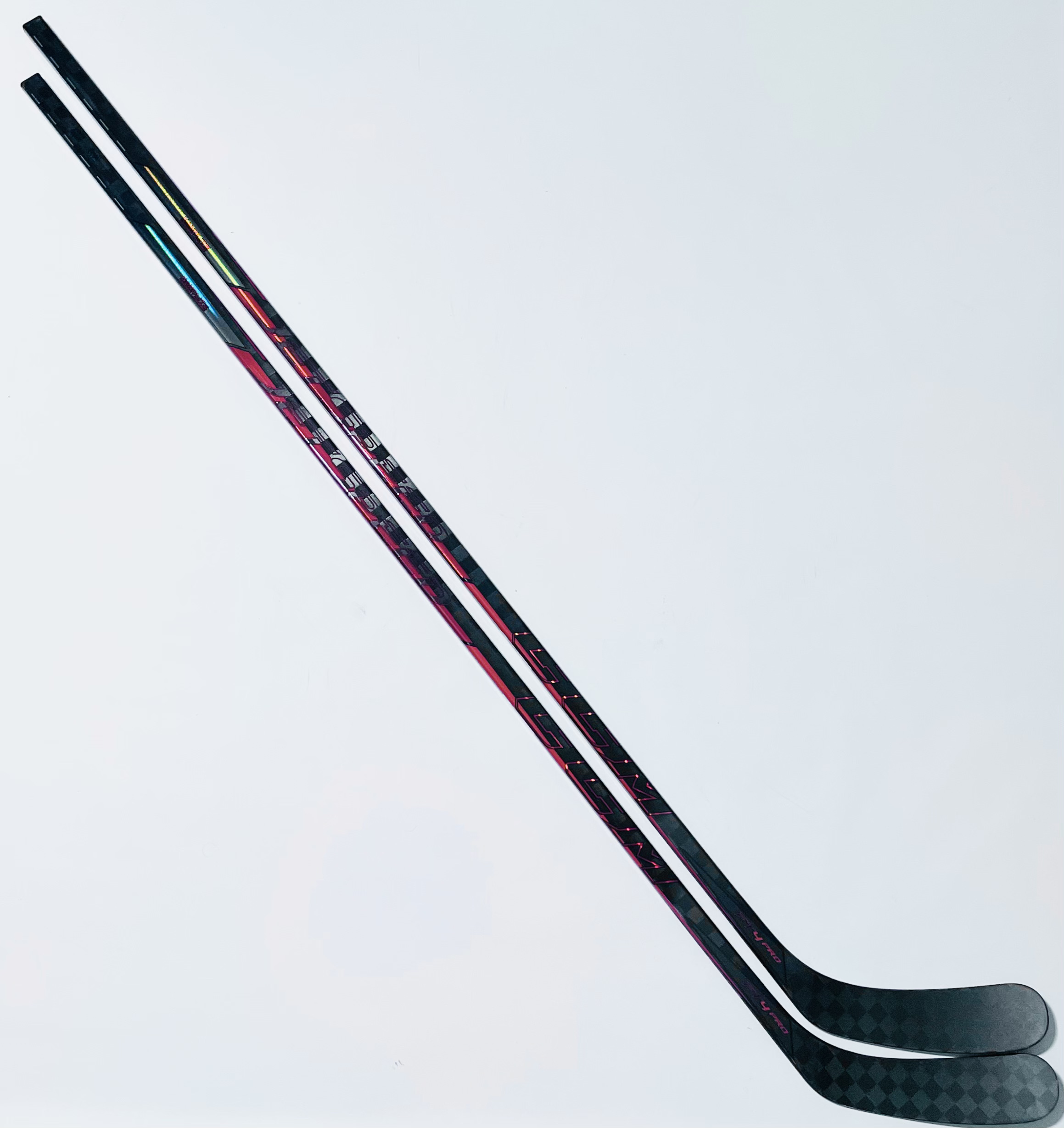 New 2 Pack CCM Jetspeed FT4 Pro Hockey Sticks-LH-P90-90 Flex-Stick' Em ...