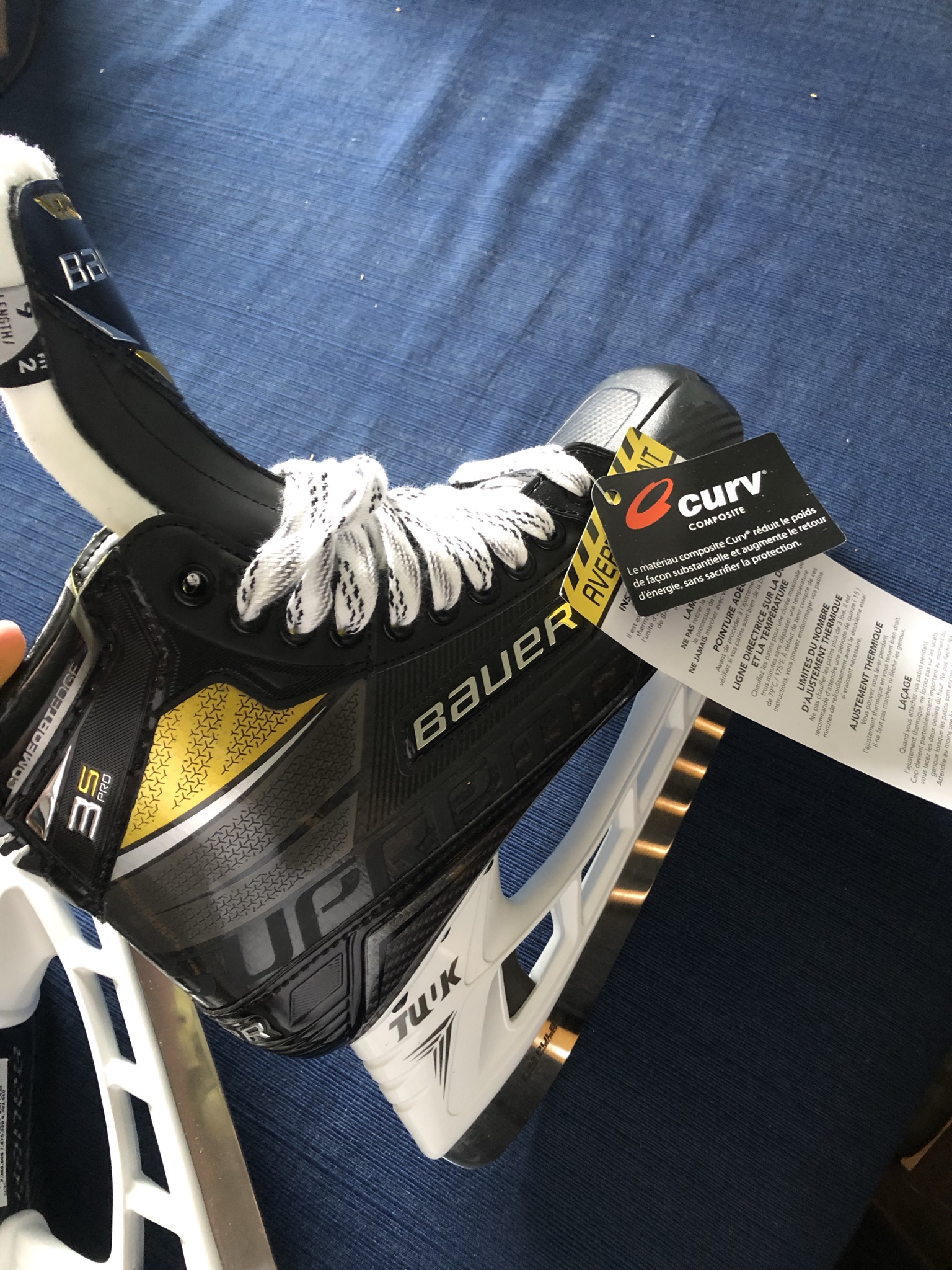 Bauer 3S Pro Size 9 Fit 2 skate | SidelineSwap