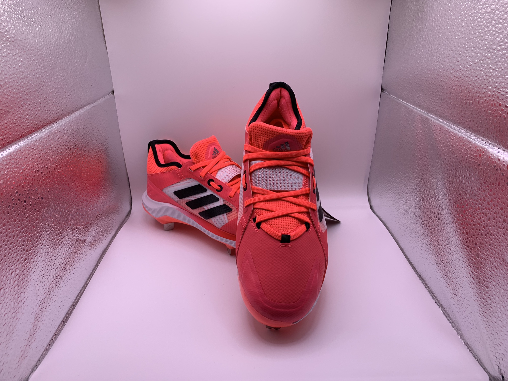 Adidas Women’s Sz 8.5 Pure Hustle Metal Softball cleats. RARE Color ...