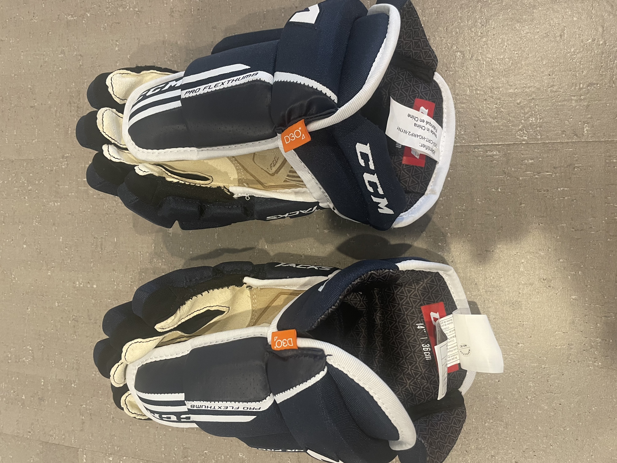New CCM 14" Tacks 4 Roll Pro Gloves | SidelineSwap