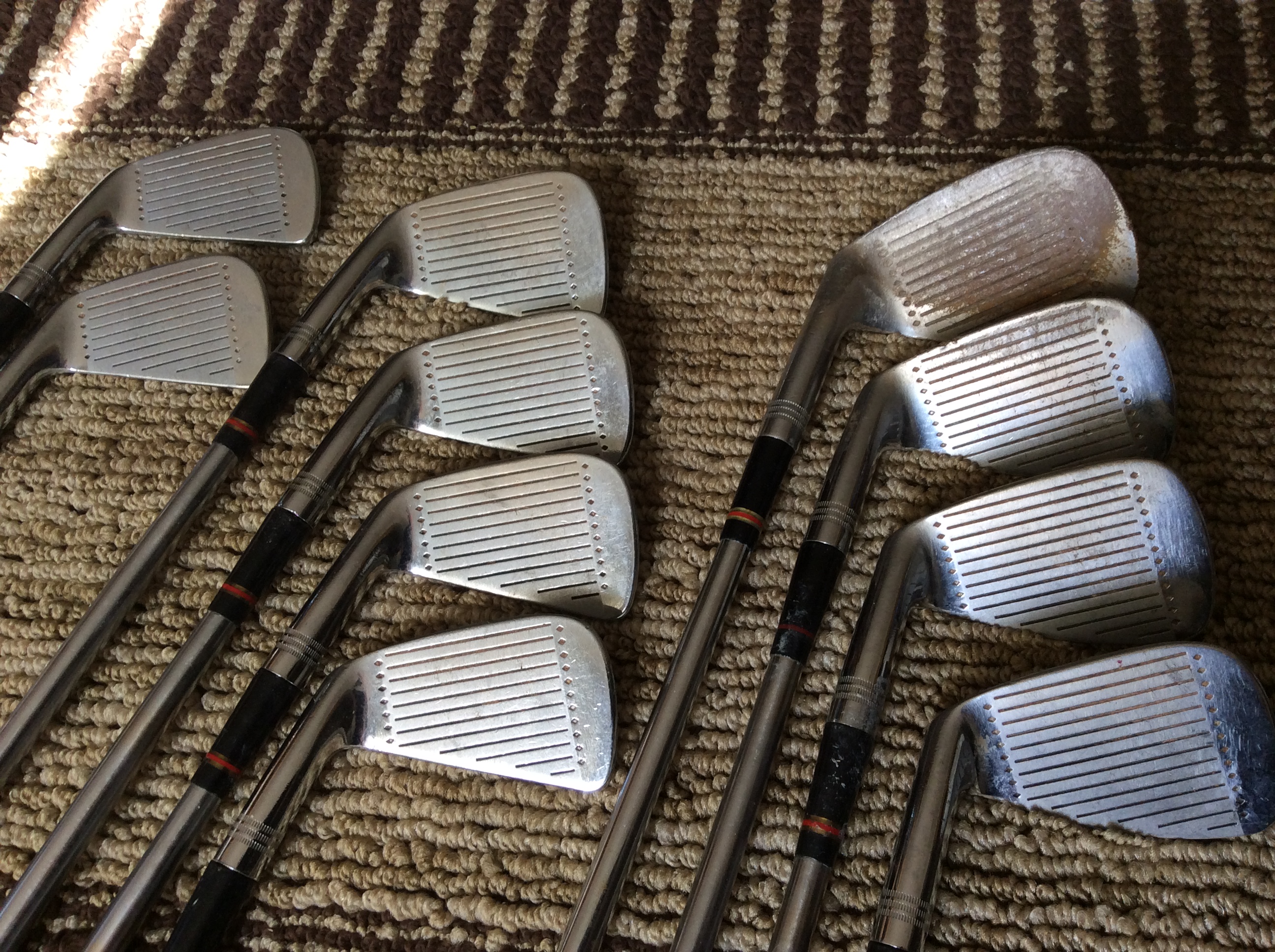 Vintage Wilson Staff Button Back iron set. | SidelineSwap