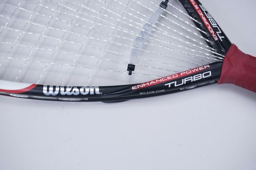 WILSON N RAGE N CODE TURBO TUBES RACQUETBALL RACKET W/ HEAD SMALL GRIP ...