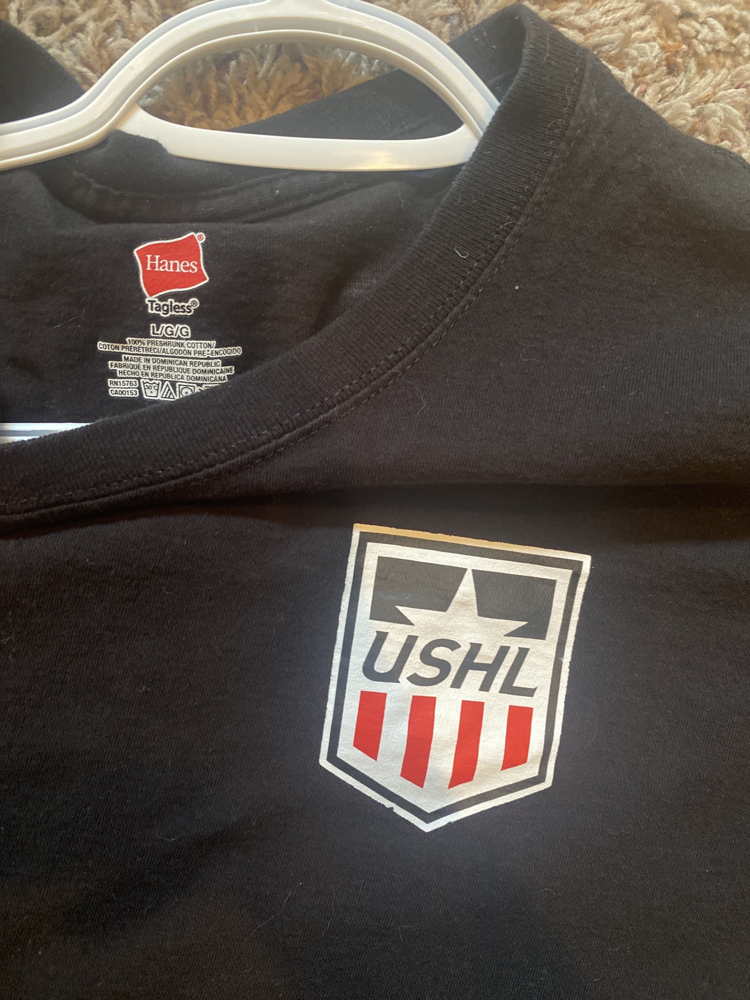 USHL apparel black shirt | SidelineSwap