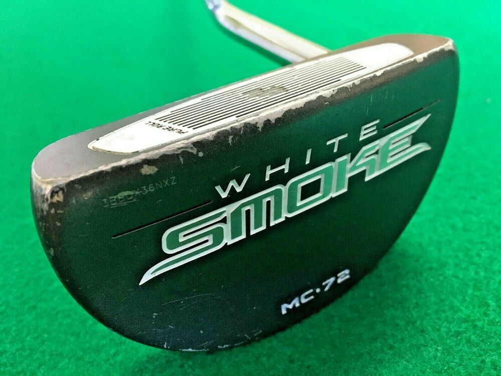 TaylorMade White Smoke MC-72 Mallet Putter / RH / Steel ~35" / New Grip ...