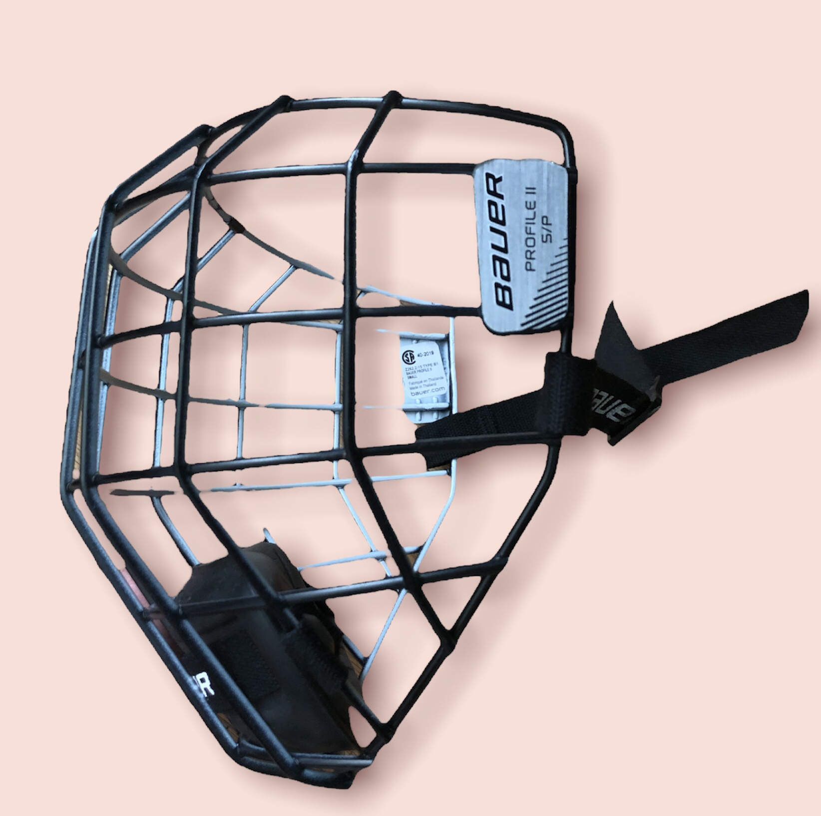 Bauer Profile II Cage/Facemask “Oreo” Small | SidelineSwap