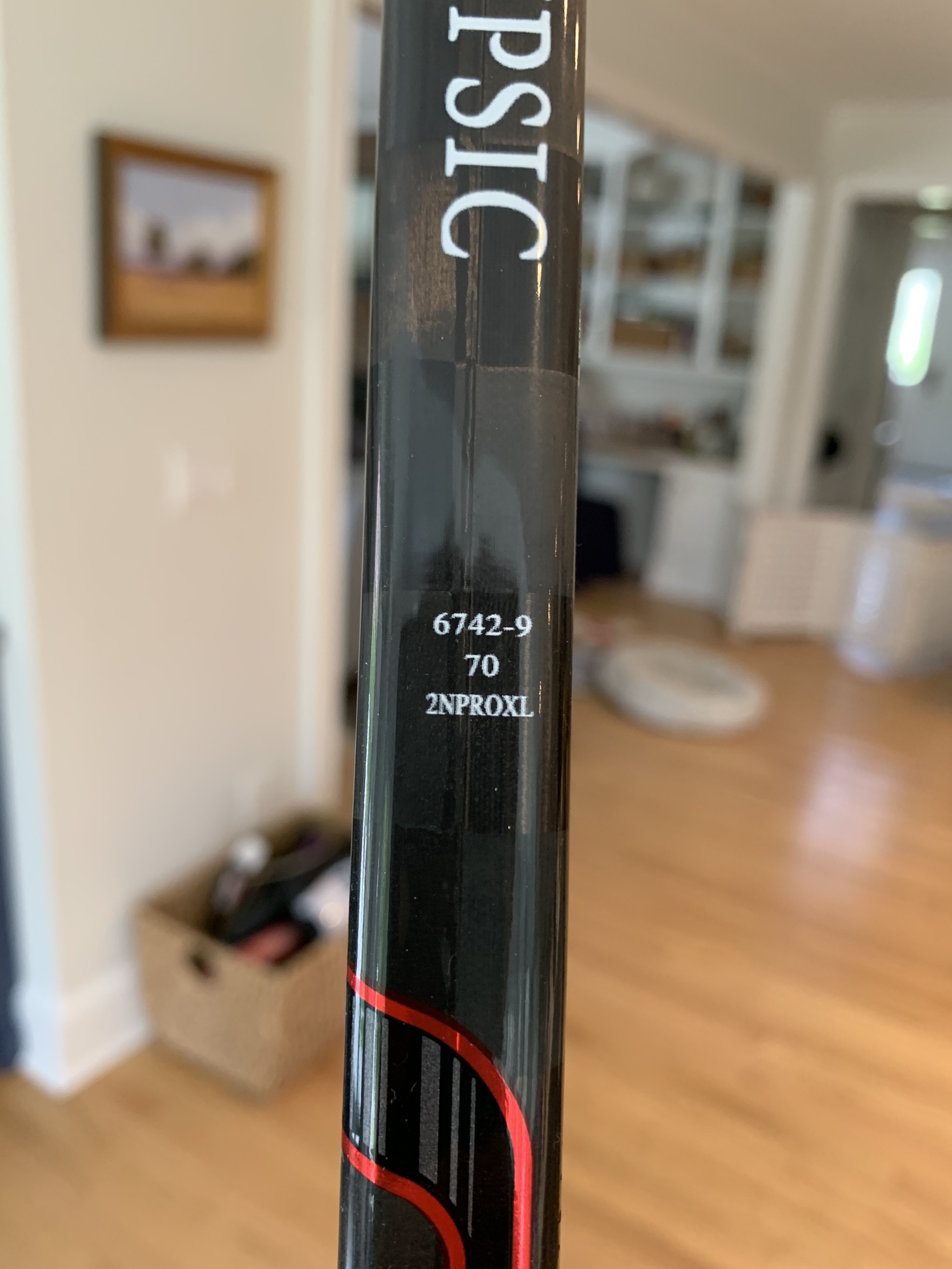 2N Pro XL Pro Stock Stick Malkin Pro Curve Dressed as Red 2S Pro ...
