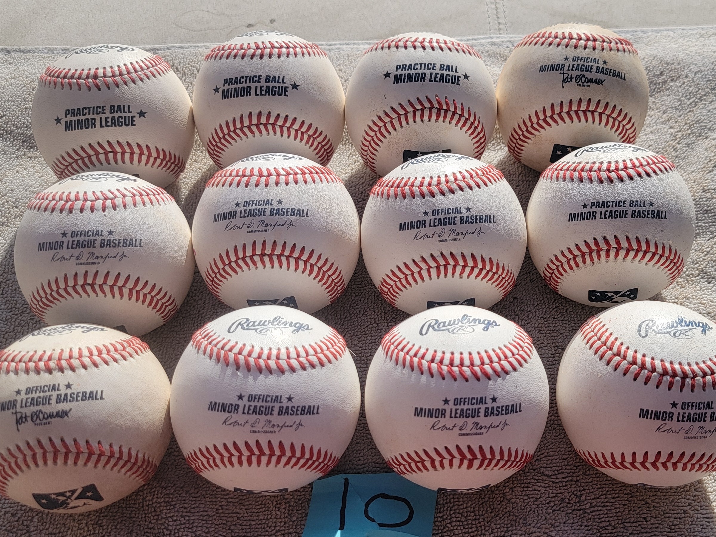 New Rawlings Official Minor League Baseballs 12 Pack (1 Dozen ...