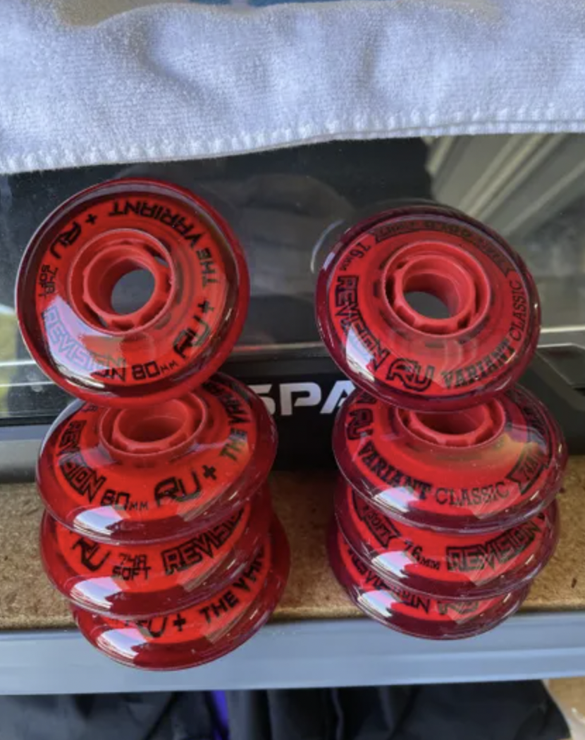Revision Variant Plus Indoor Wheels 76MM 80MM (8 Pack) | SidelineSwap