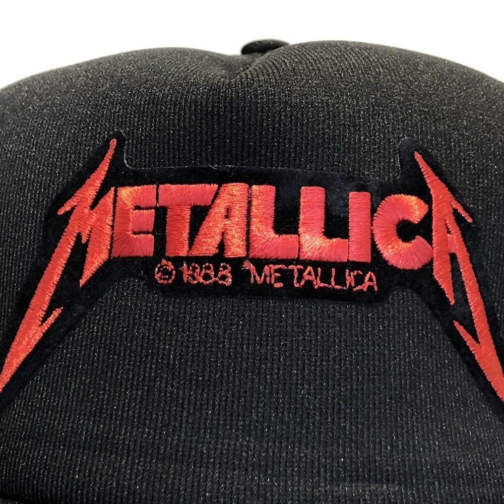 Metallica Band Hat Snapback Baseball Cap Men New Era Vintage 80s Rare ...