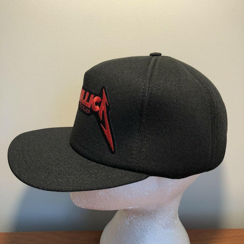 Metallica Band Hat Snapback Baseball Cap Men New Era Vintage 80s Rare ...