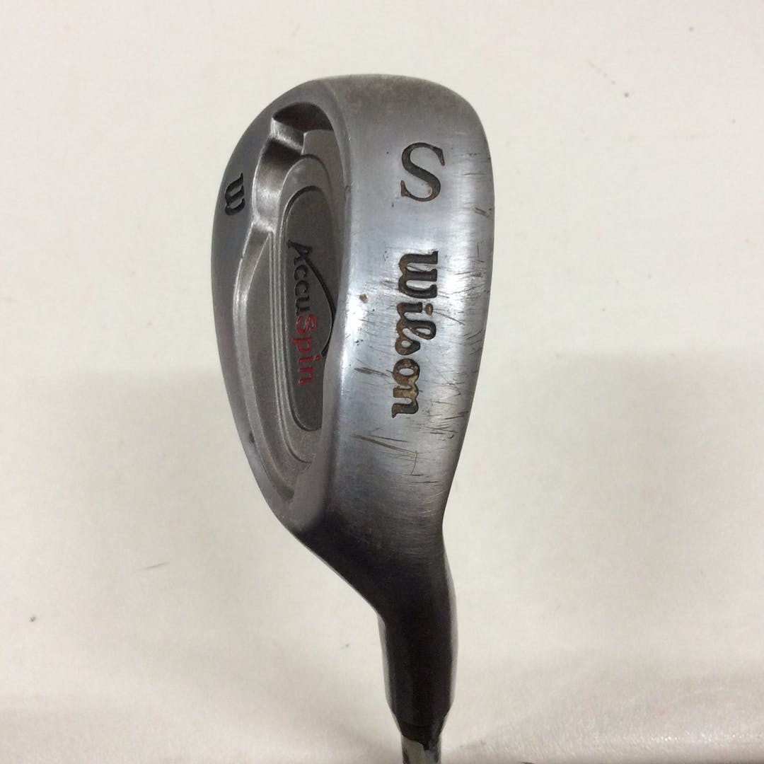 Used Wilson Accuspin Sand Wedge Regular Flex Steel Shaft Wedges ...