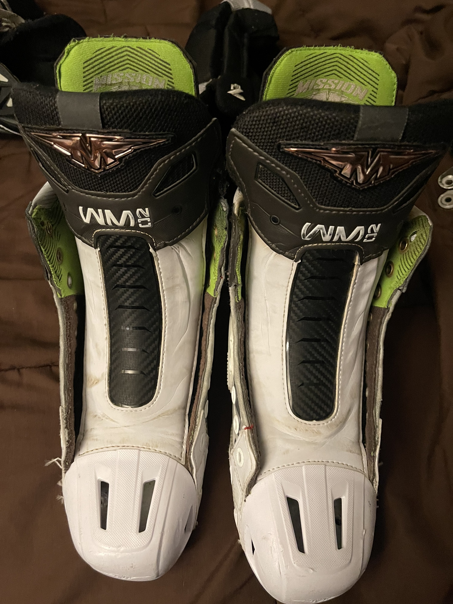 Mission WM02 Hockey Skates No Chassis Boot Only 7E | SidelineSwap