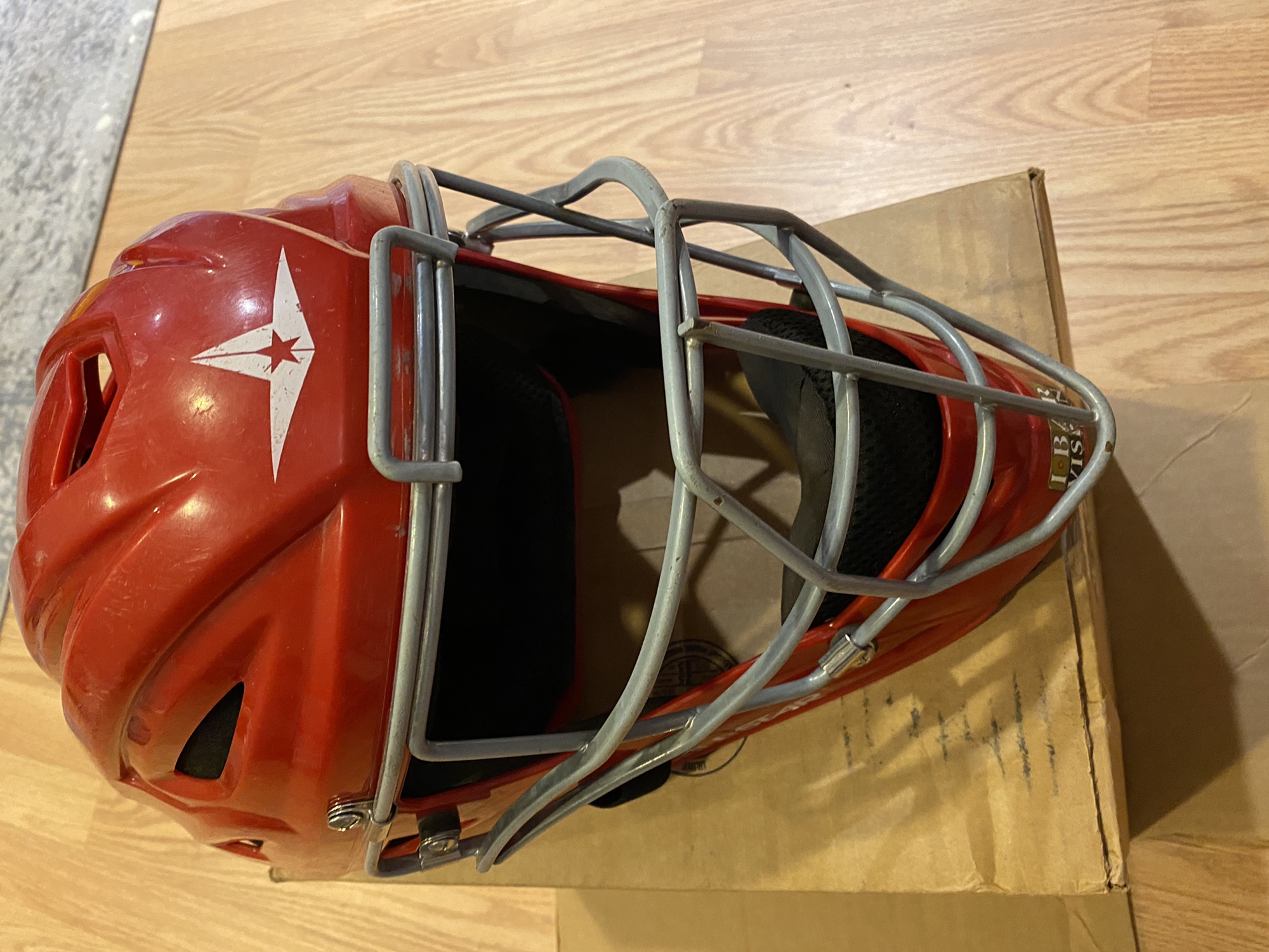 All Star System 7 Catchers Helmet (Great Condition) | SidelineSwap