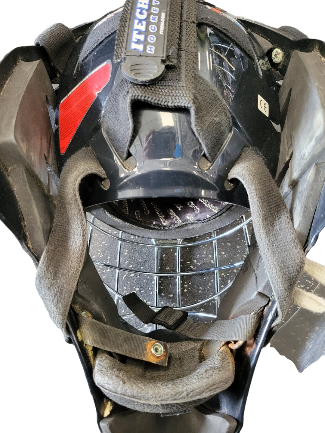 Used Itech Helmet Lg Goalie Helmets & Masks | SidelineSwap