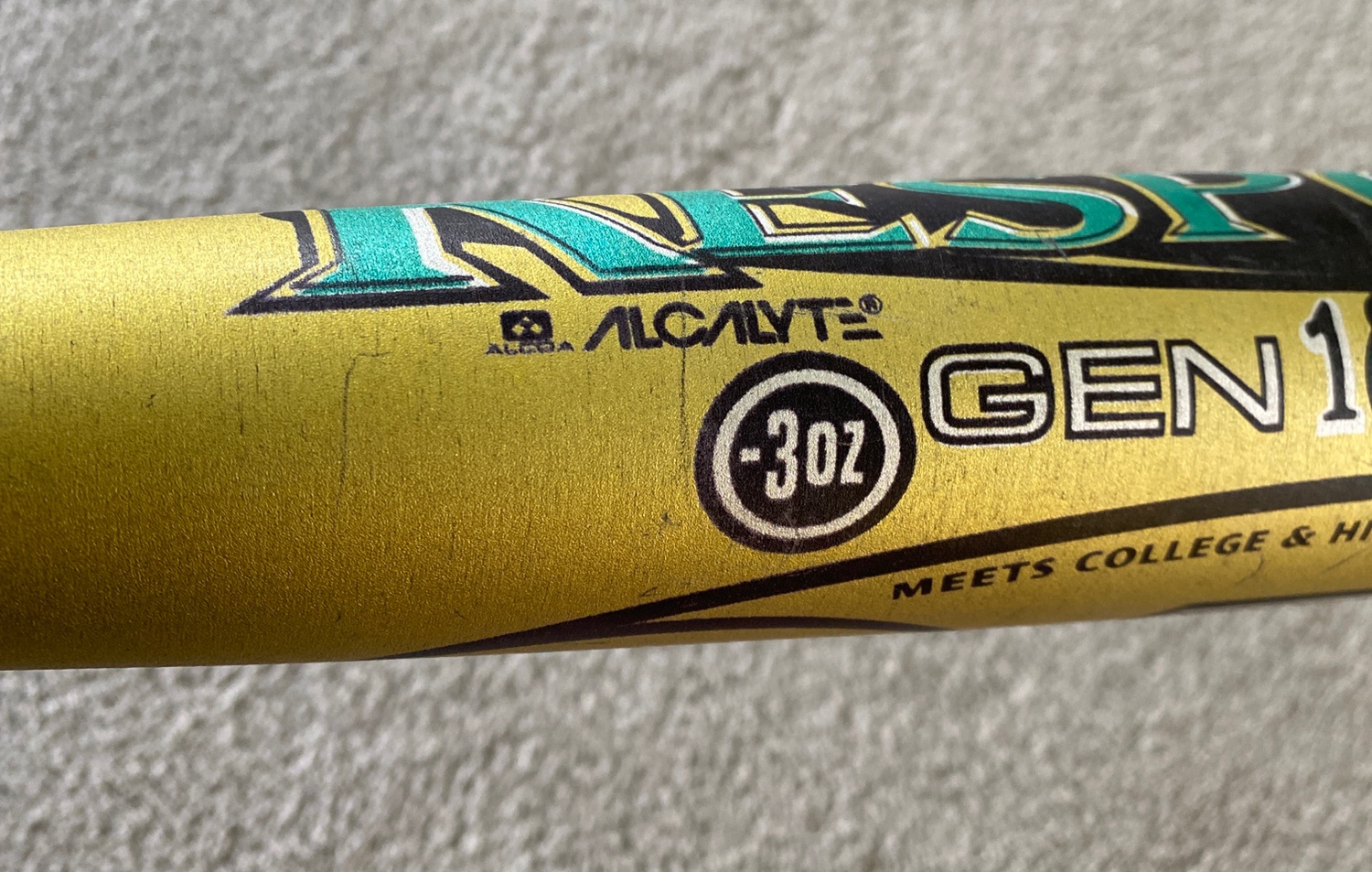 Louisville Slugger TPX AIR RESPONSE 33/30 GenX1 Scandium Baseball Bat ...