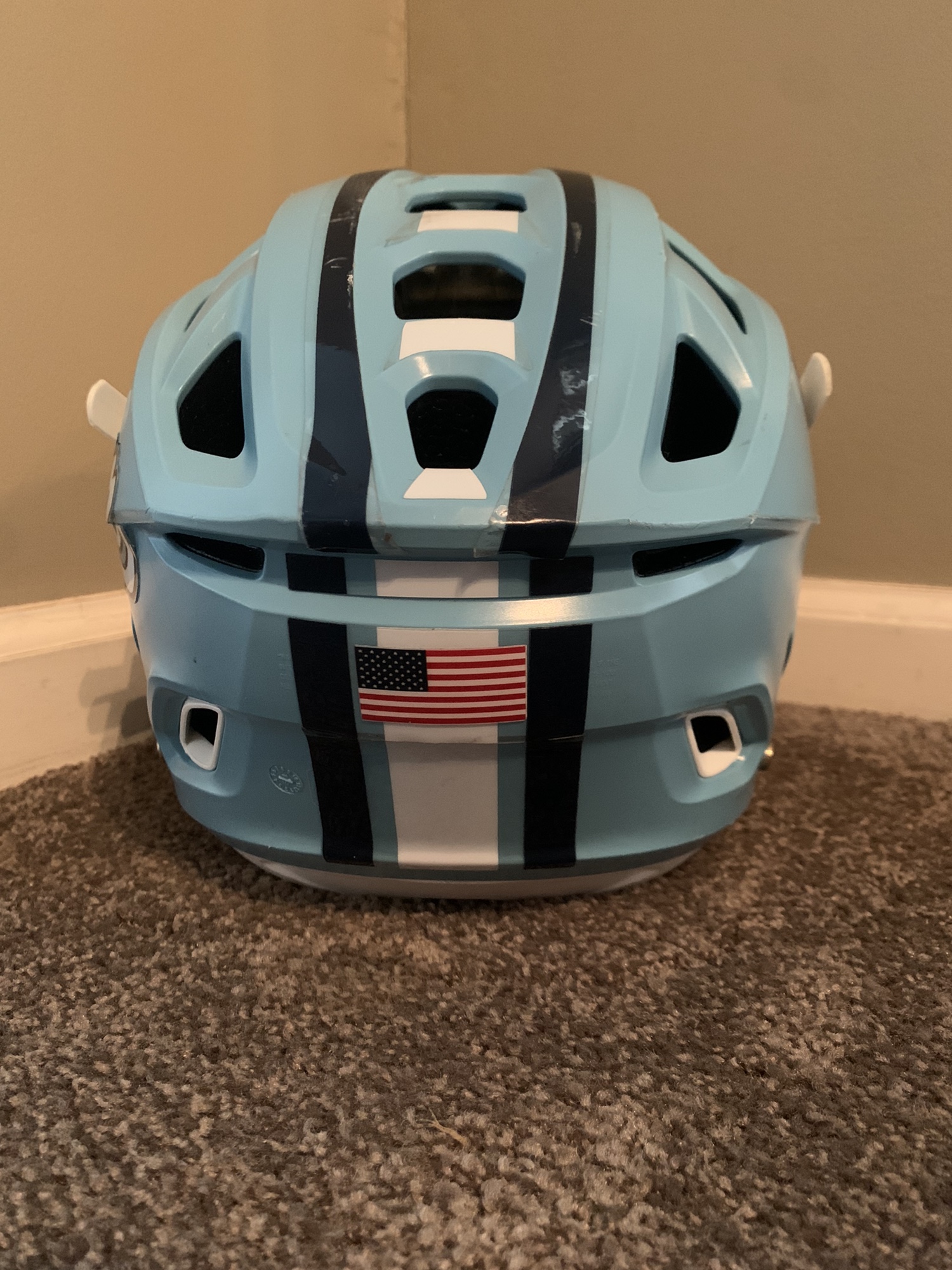 Blue Adult Warrior Burn Helmet | SidelineSwap