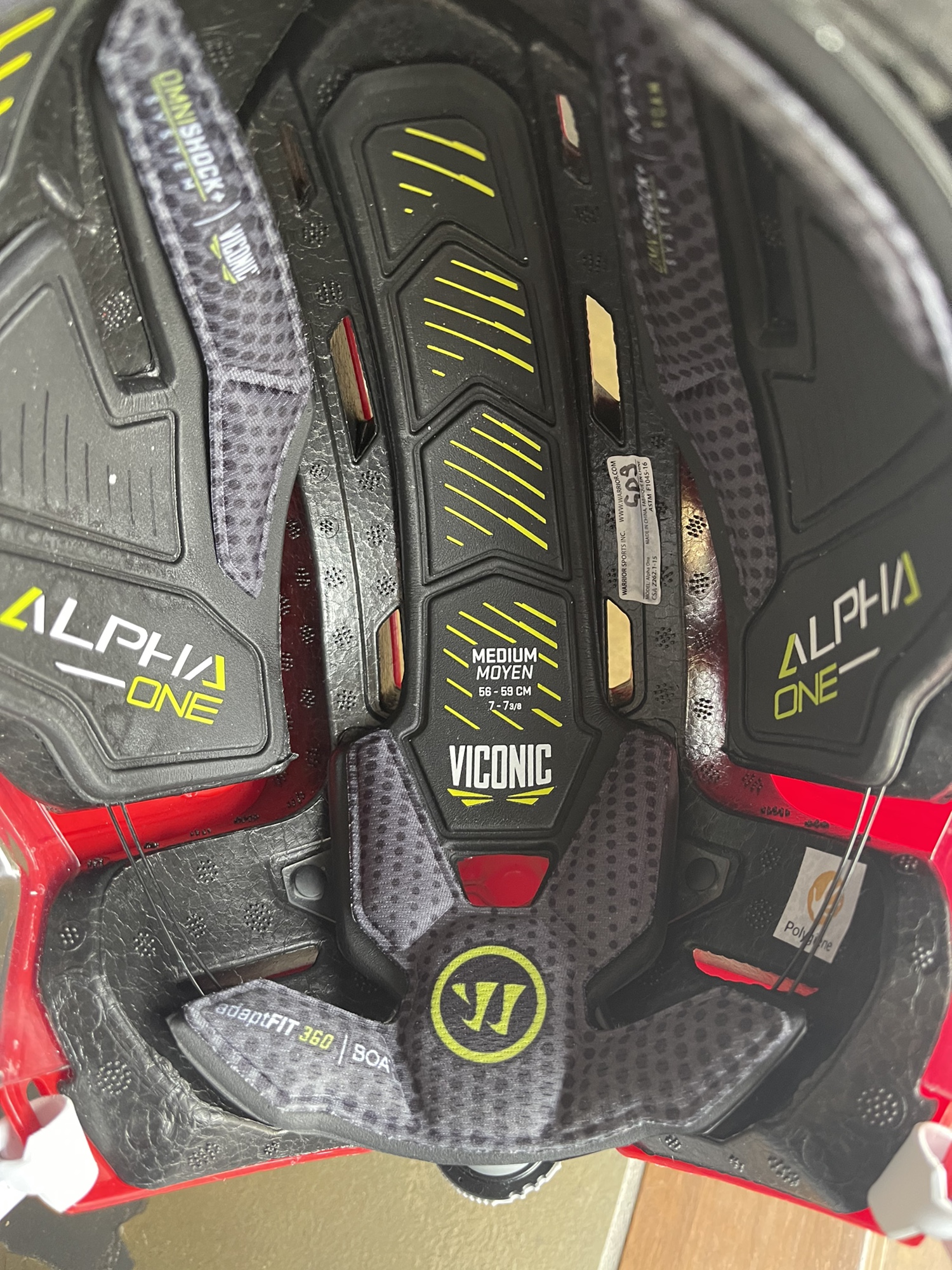 Used Medium Warrior Alpha One Pro Helmet | SidelineSwap