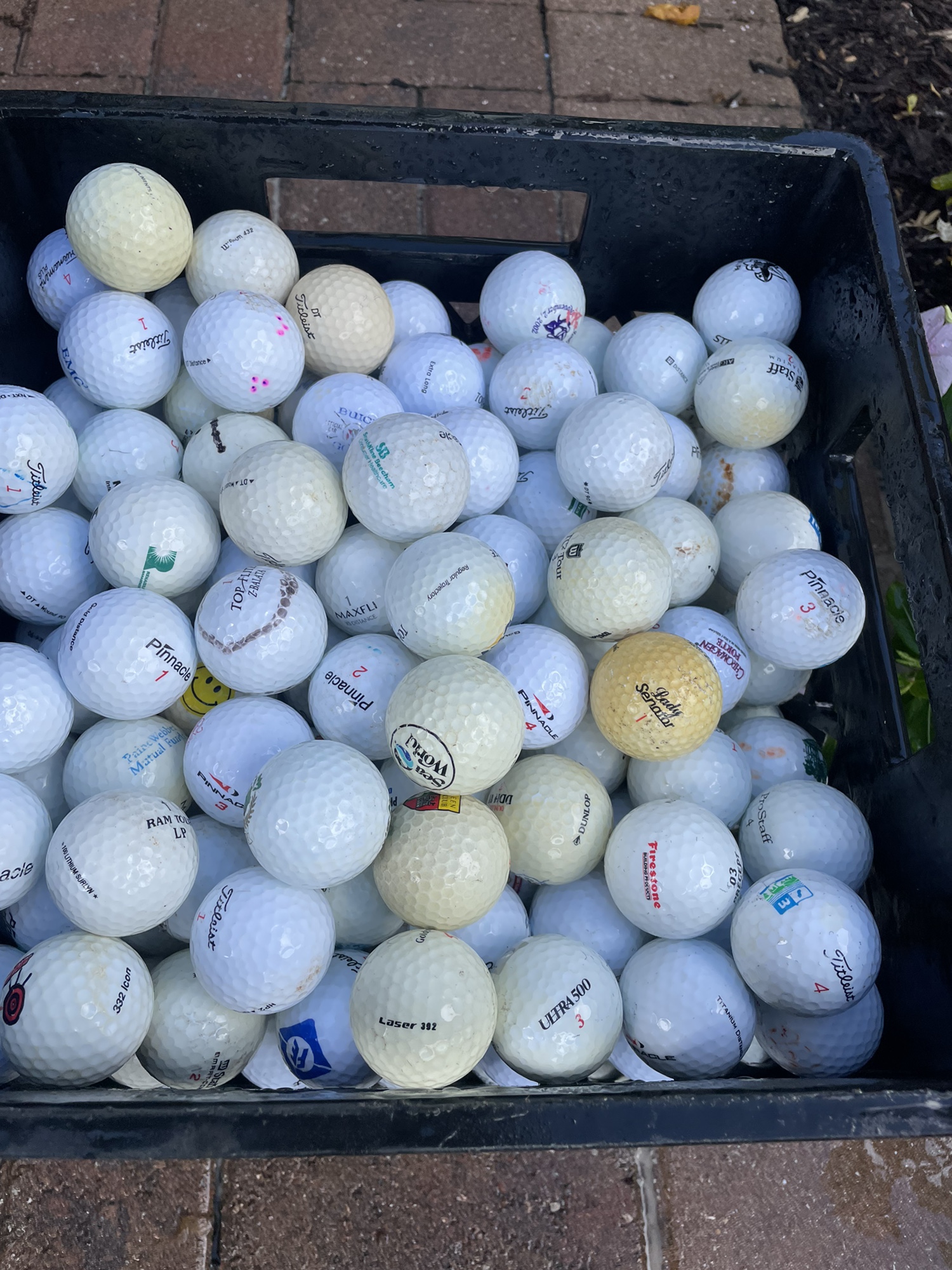 Golf balls mixed brands 50 pc used | SidelineSwap