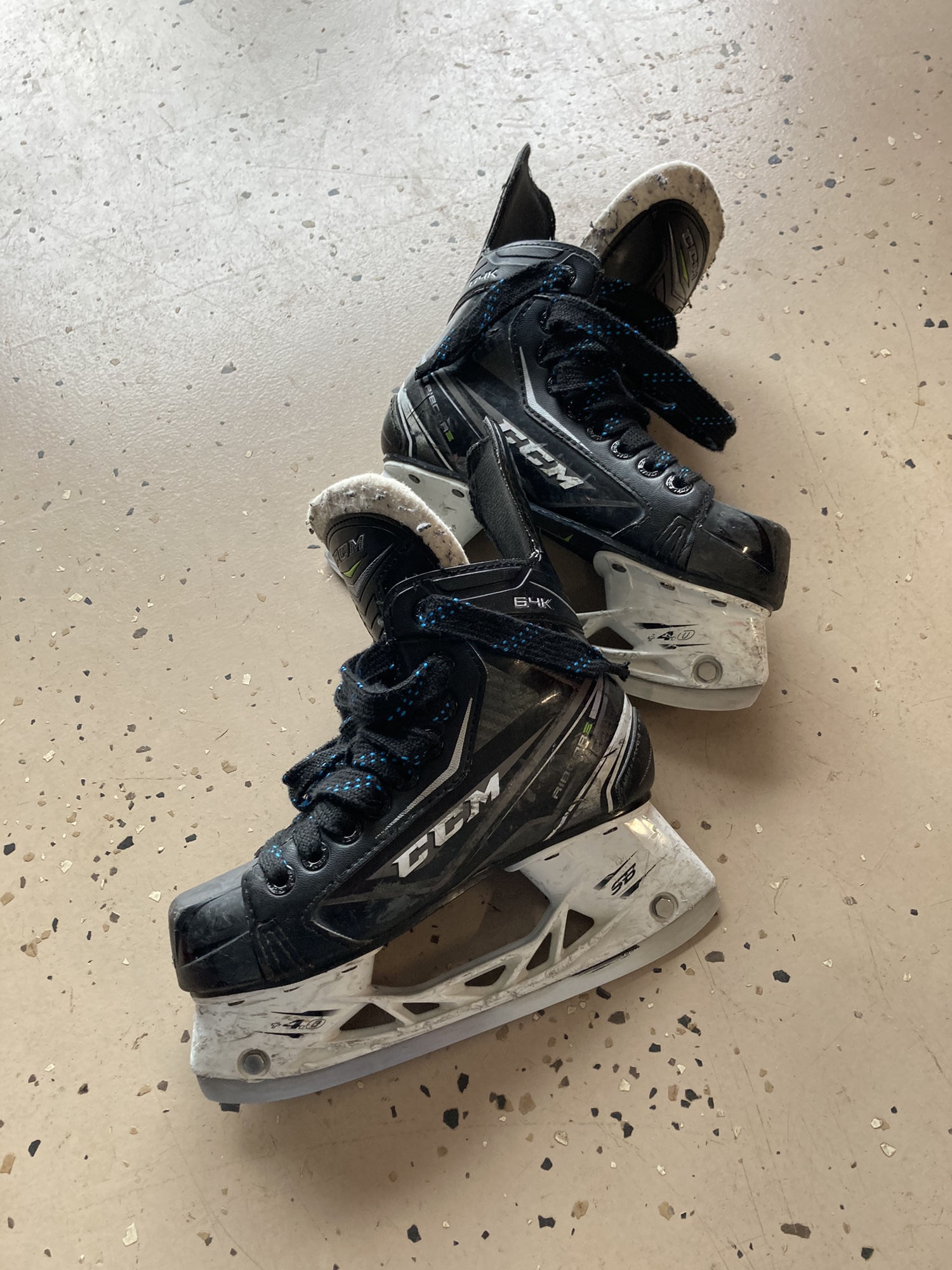 Used CCM Regular Width Size 1 RibCor 64K Hockey Skates | SidelineSwap