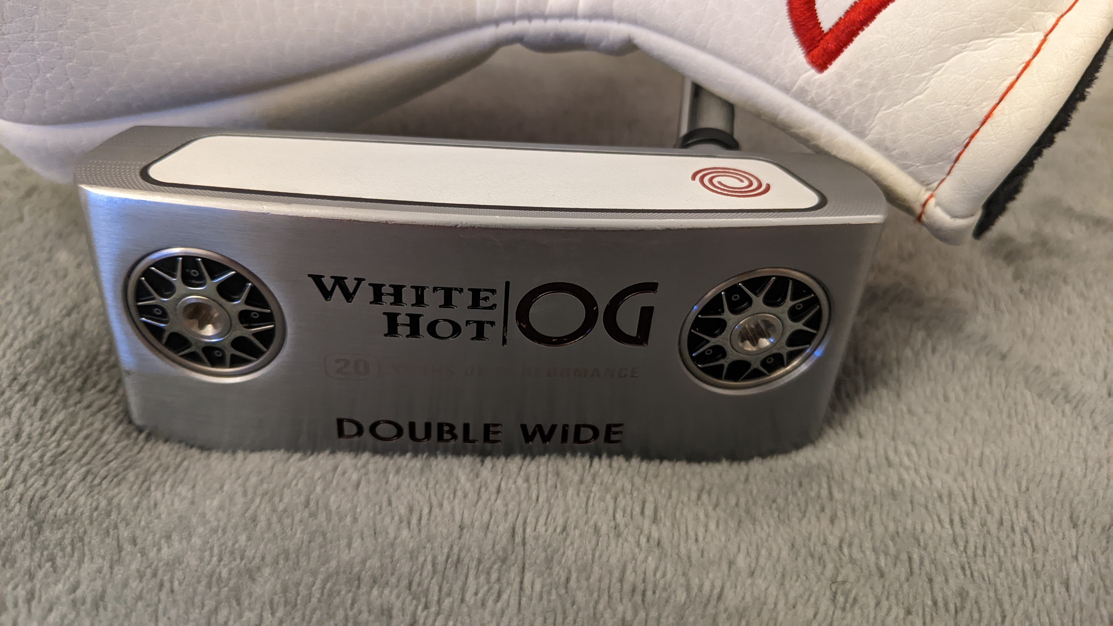 Used Odyssey White Hot OG Double Wide Stroke Lab Putter | SidelineSwap