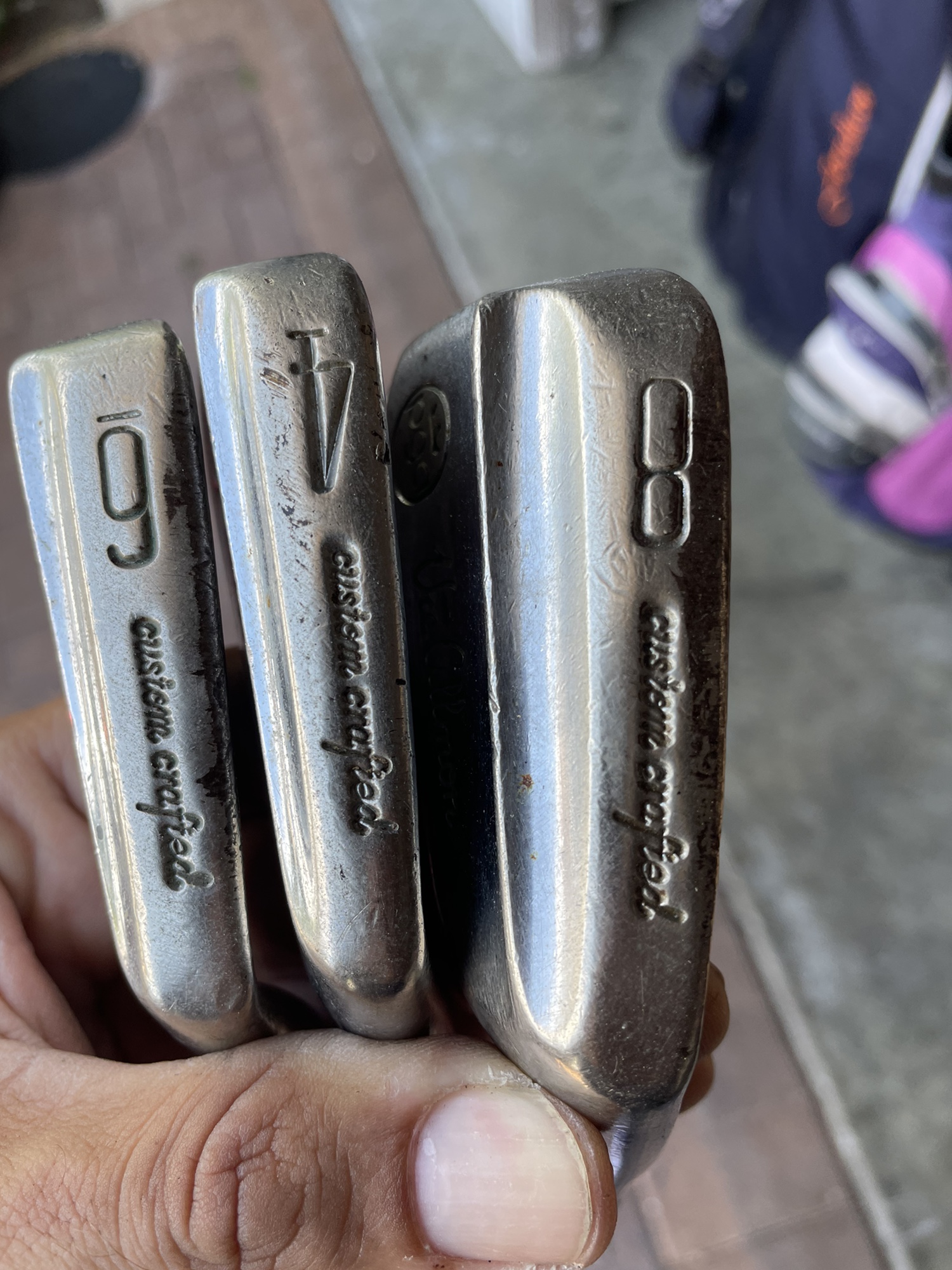 Golf clubs PGA custom crafted 3 Pc iron set | SidelineSwap