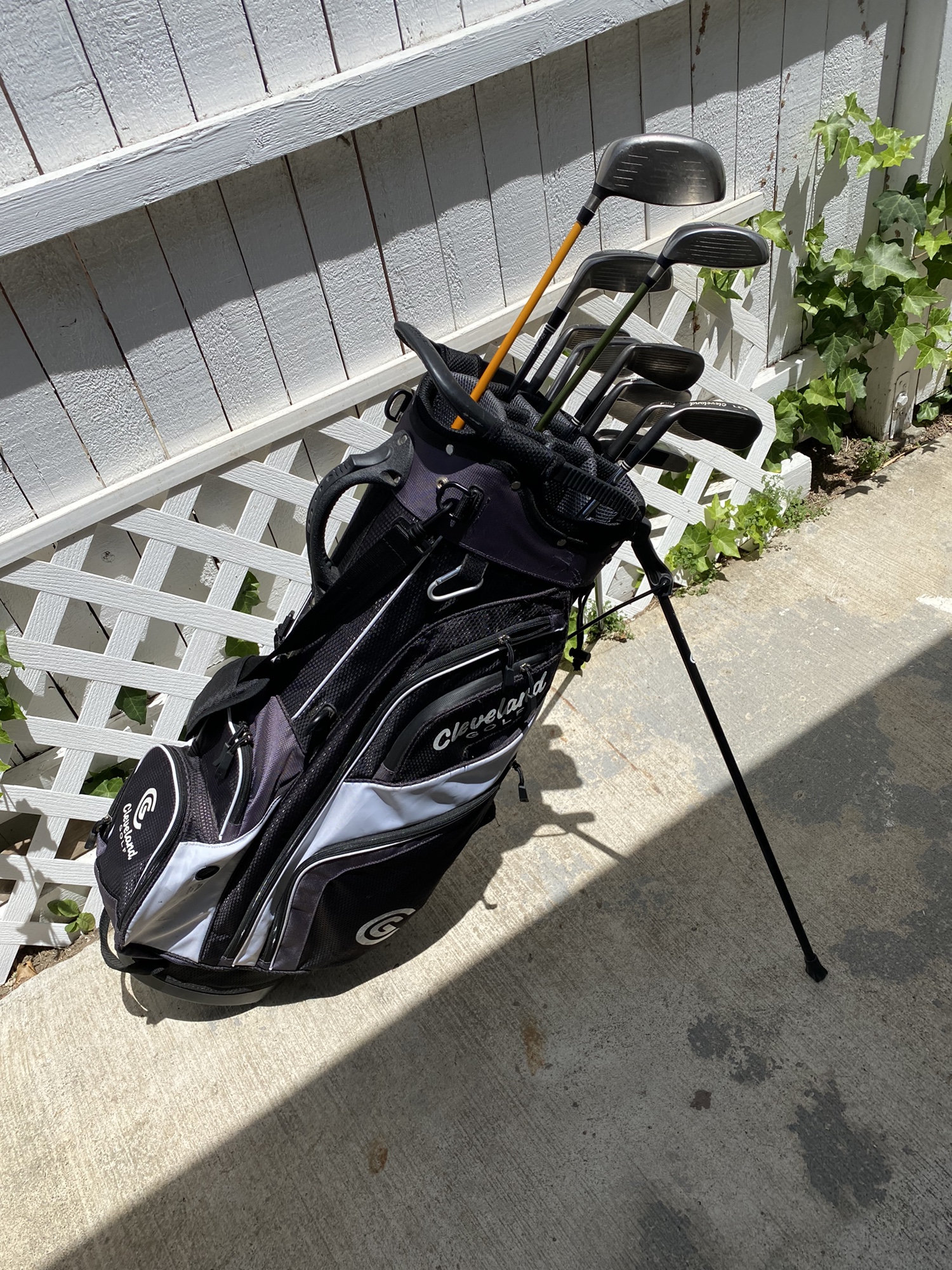 Cleveland complete golf club set with 14 way stand bag | SidelineSwap