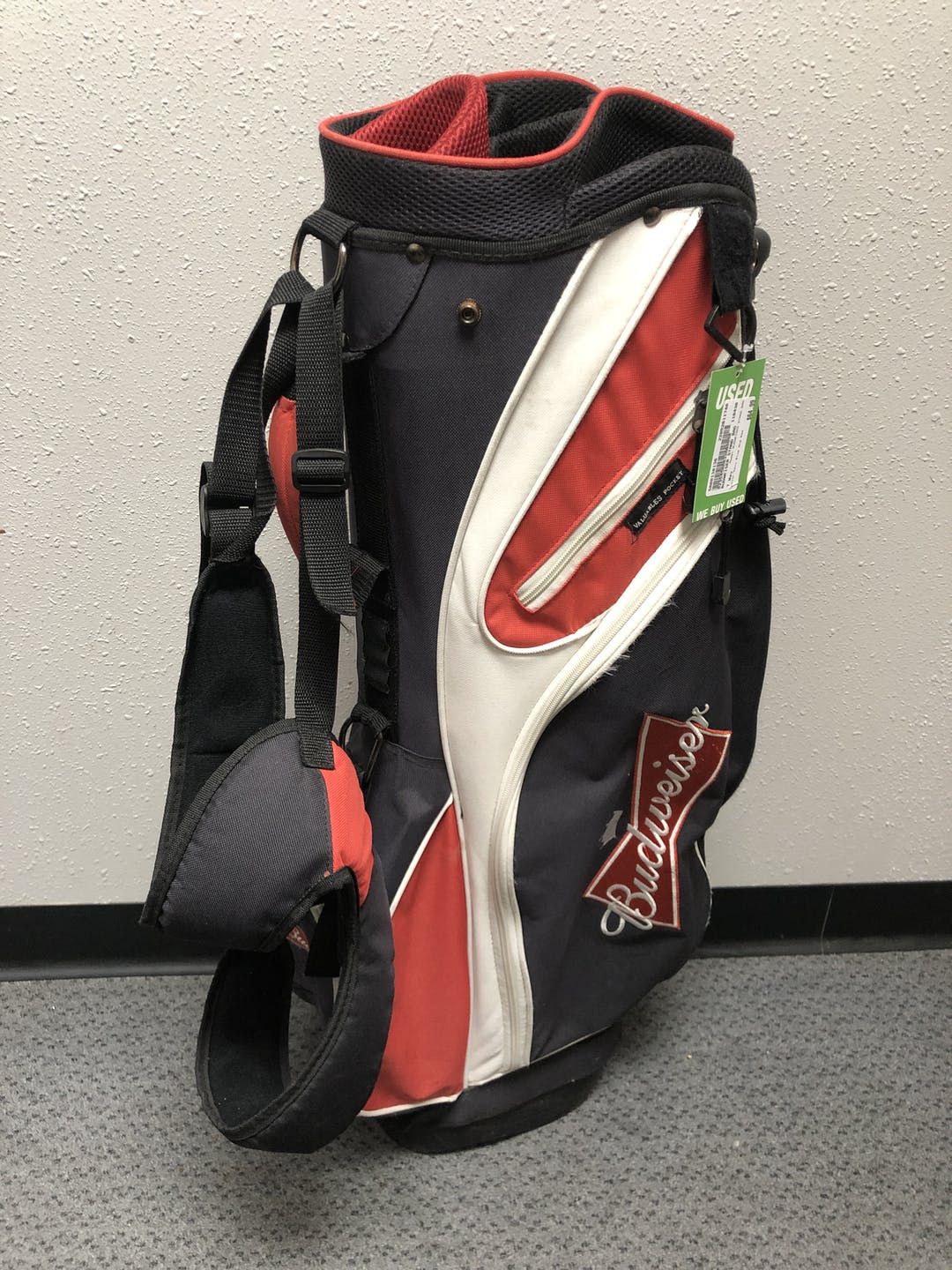Used Budweiser Stand Bag 7 Way Golf Stand Bags | SidelineSwap