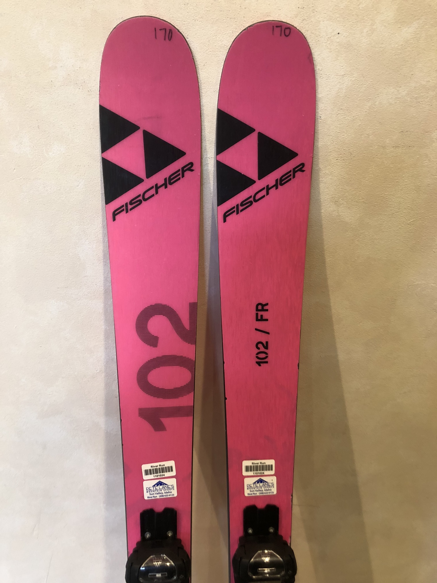 Fischer Ranger FR 102 Skis With Bindings 170cm 1101024 | SidelineSwap