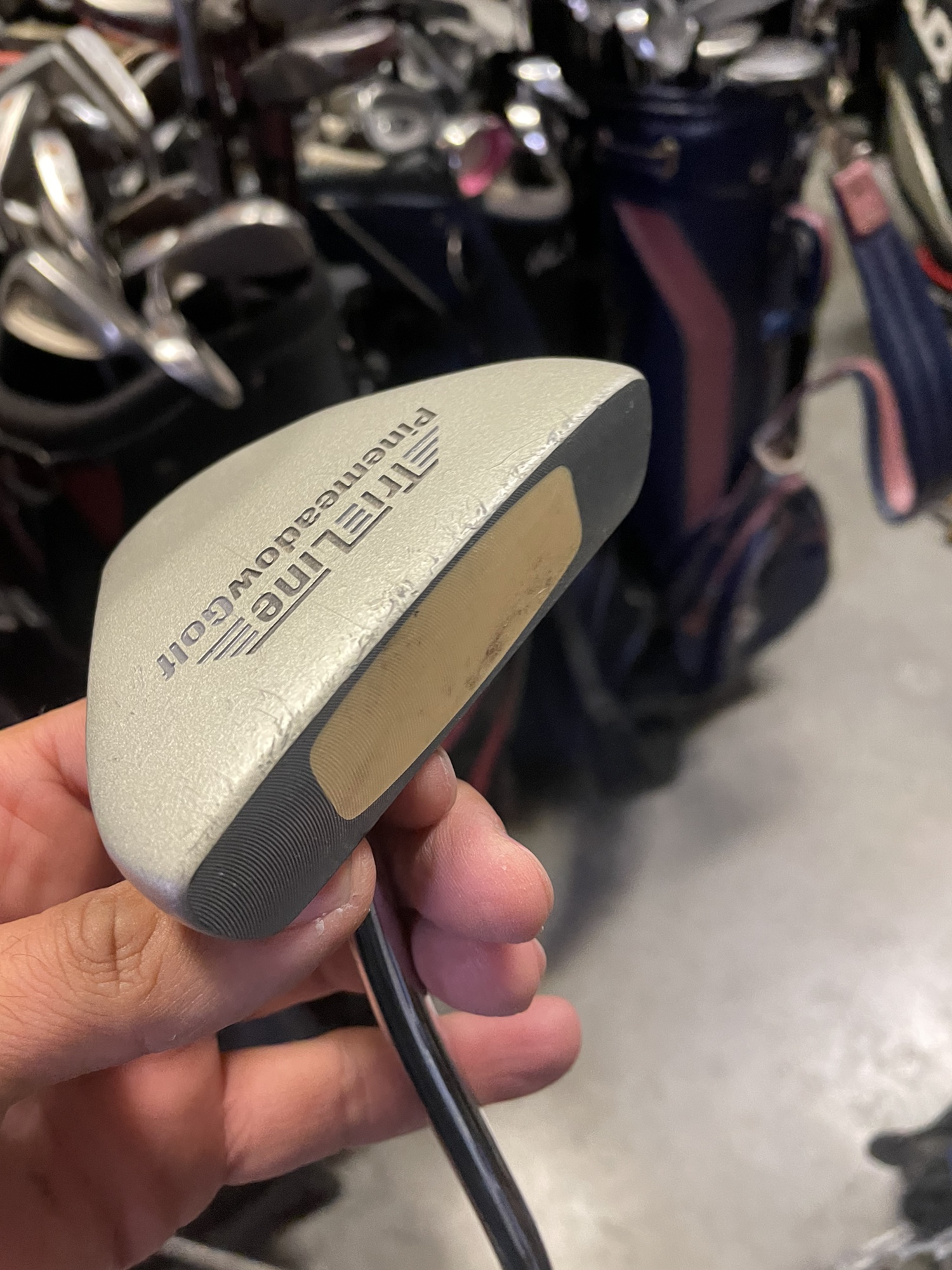 Pinemeadow Golf Tri Line Mallet Putter | SidelineSwap