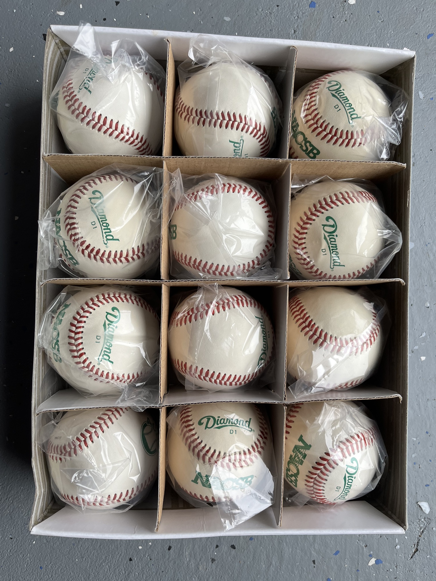 New Diamond 12 Pack (2 Dozen) Baseballs | SidelineSwap