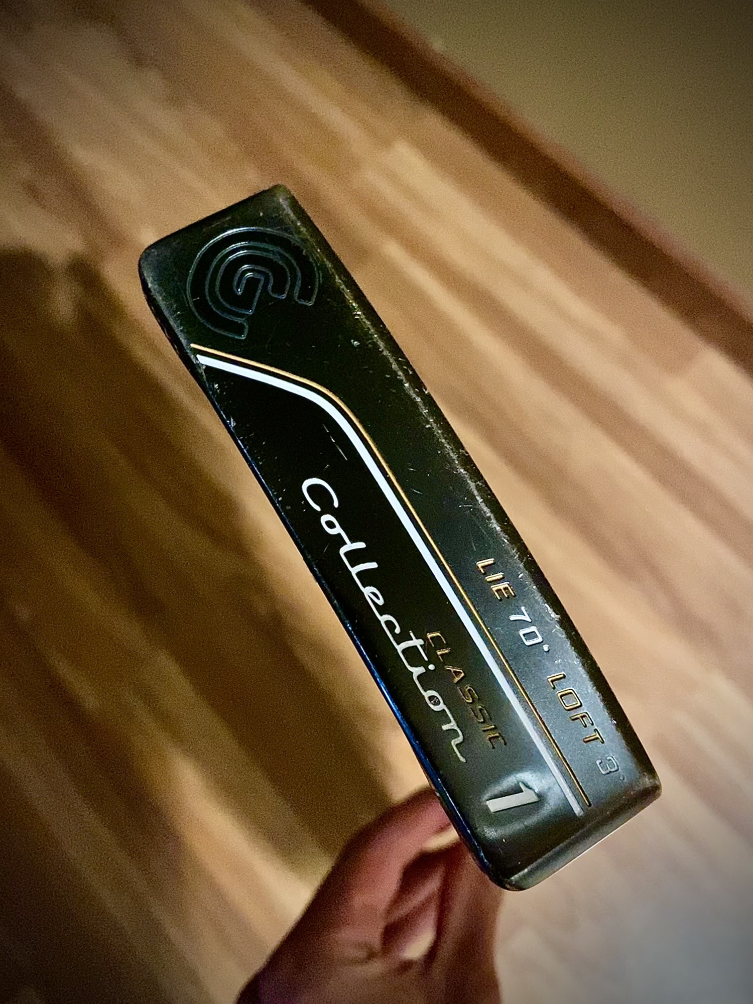 Cleveland Classic Collection 1 Black Platinum Blade Putter 17-4 340g RH ...