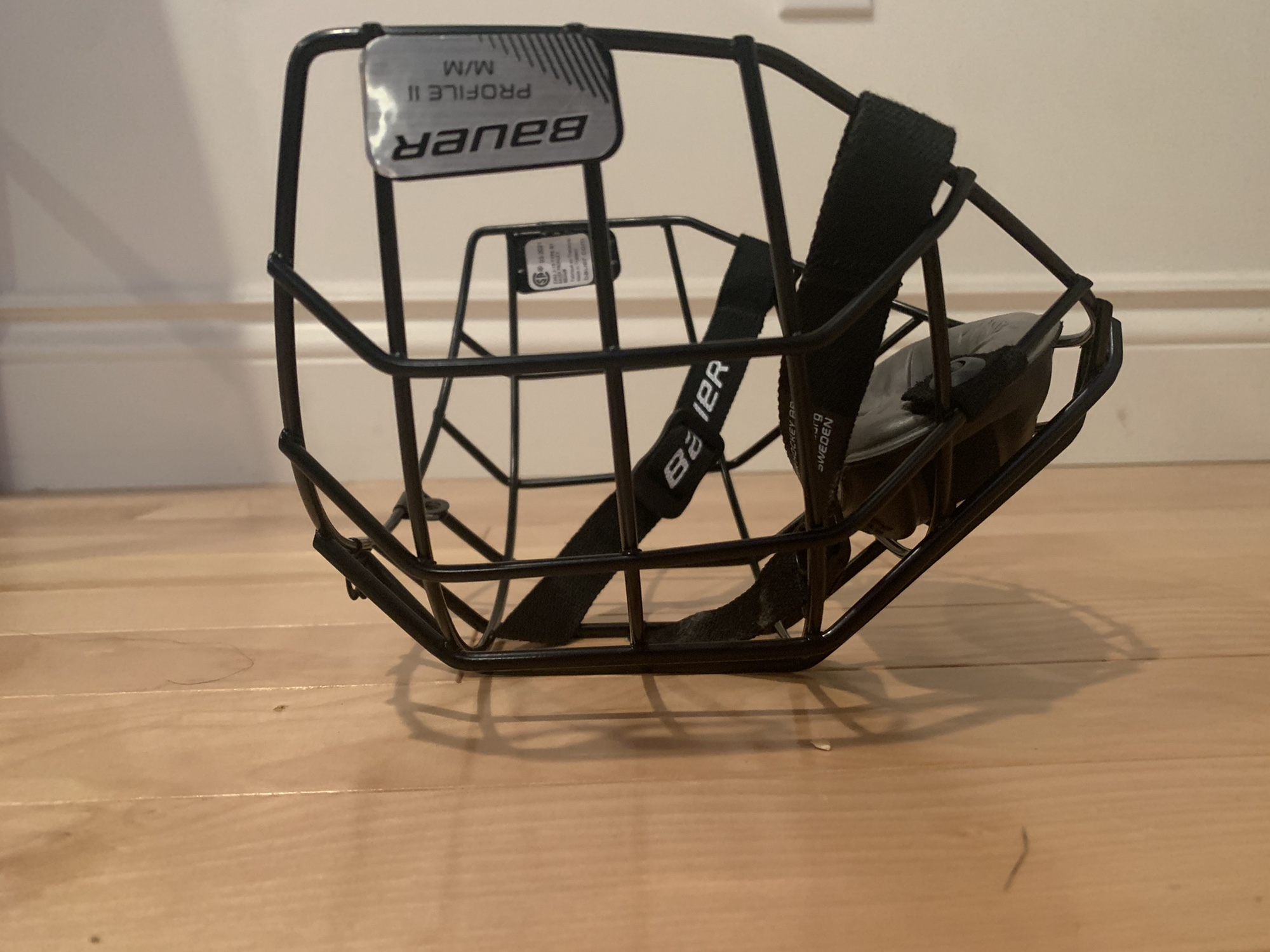 New Medium Bauer Black Cage Profile II | SidelineSwap