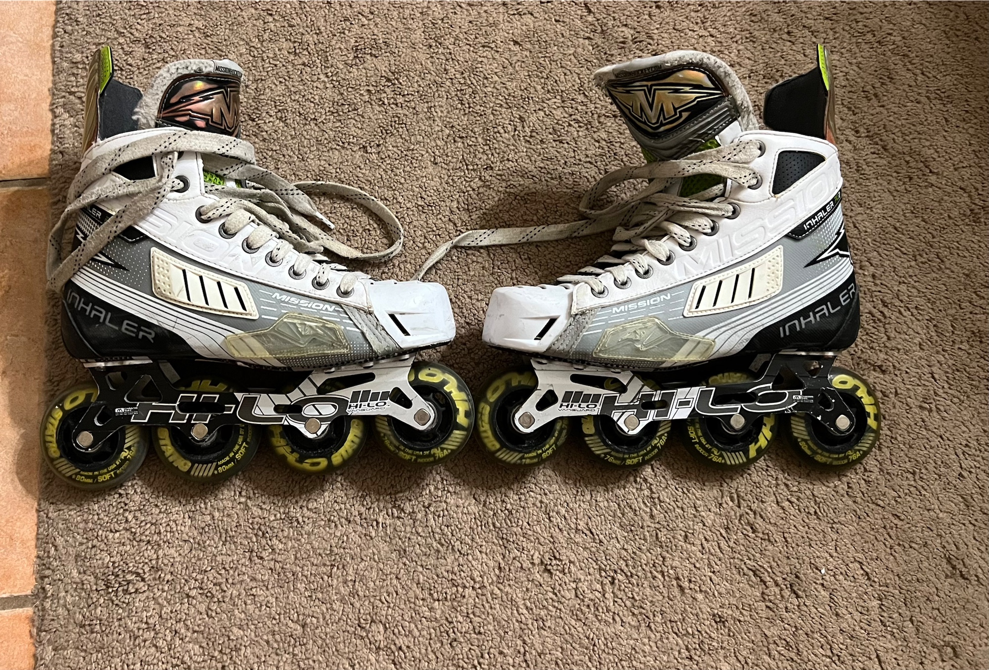 Mission Inhaler AC2 Roller Hockey Skates - Size 8 | SidelineSwap