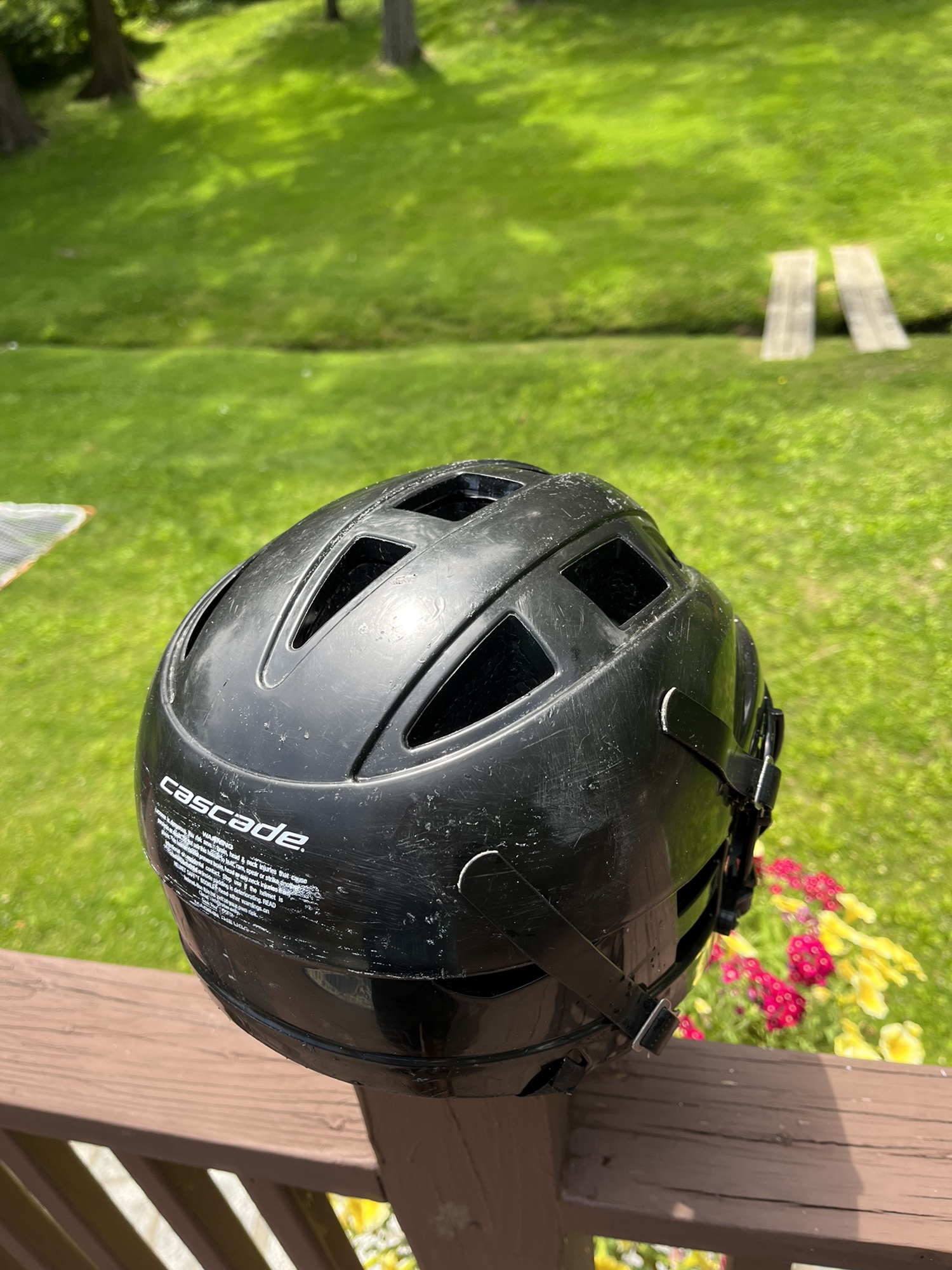 Used Black Cascade CS Youth Helmet | SidelineSwap